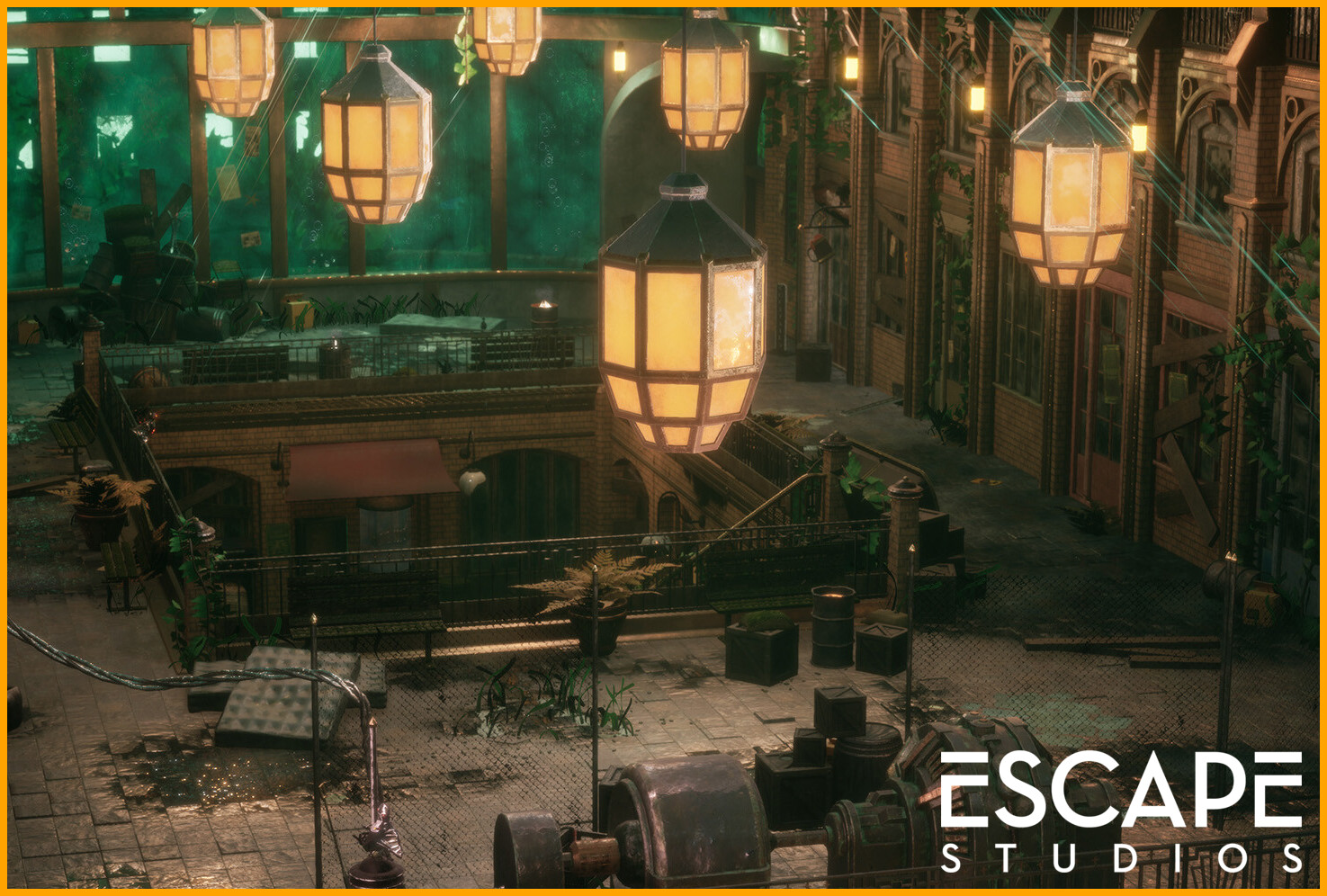 ArtStation - Covent Garden Culture Chambers - A Bioshock London Project