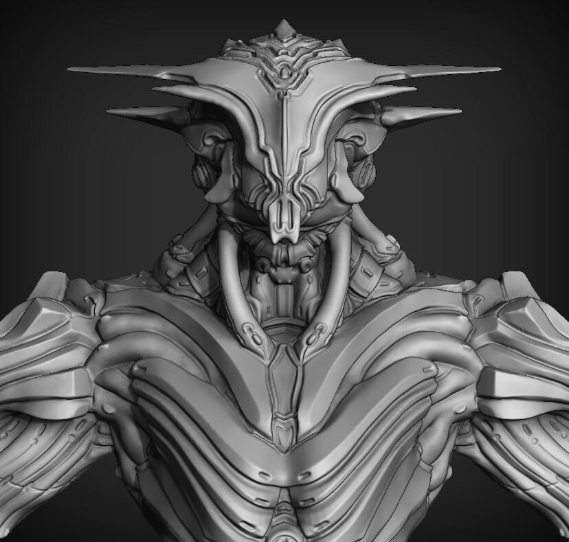 ArtStation - Stellar Survivor - Alien Highpoly