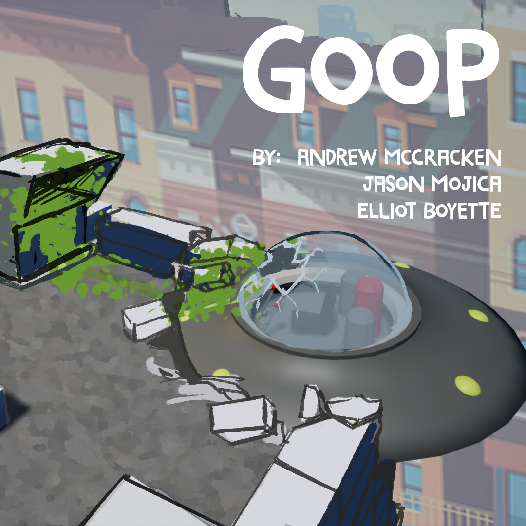 ArtStation - Global Game Jam 2020 - GOOP