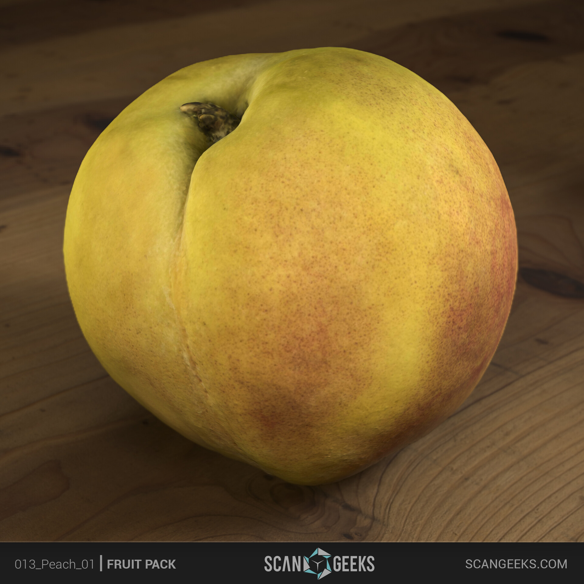 ArtStation - Peach - Photogrammetry Asset 3D PhotoScan