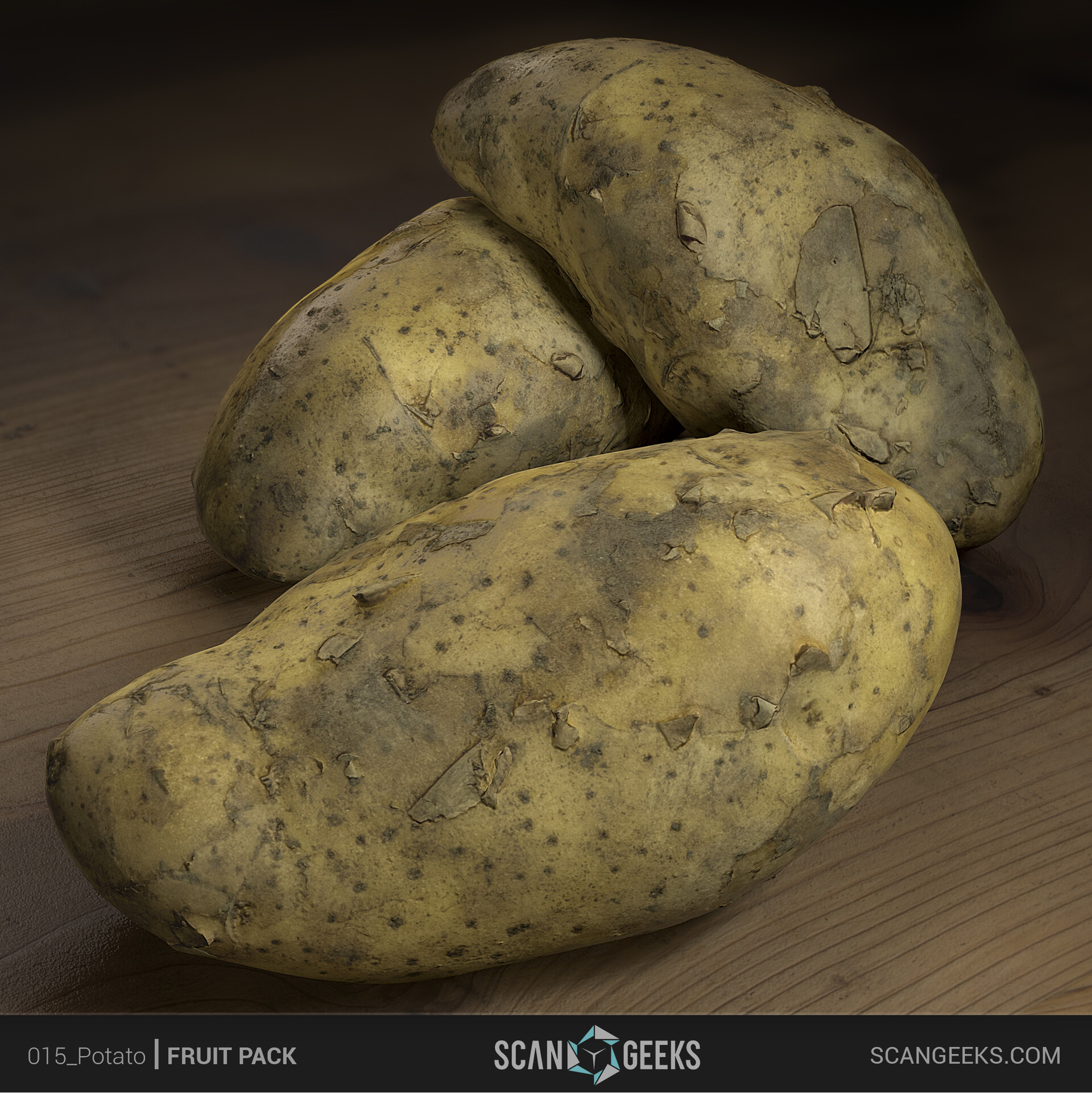 ArtStation - Potato - Photogrammetry Asset 3D PhotoScan