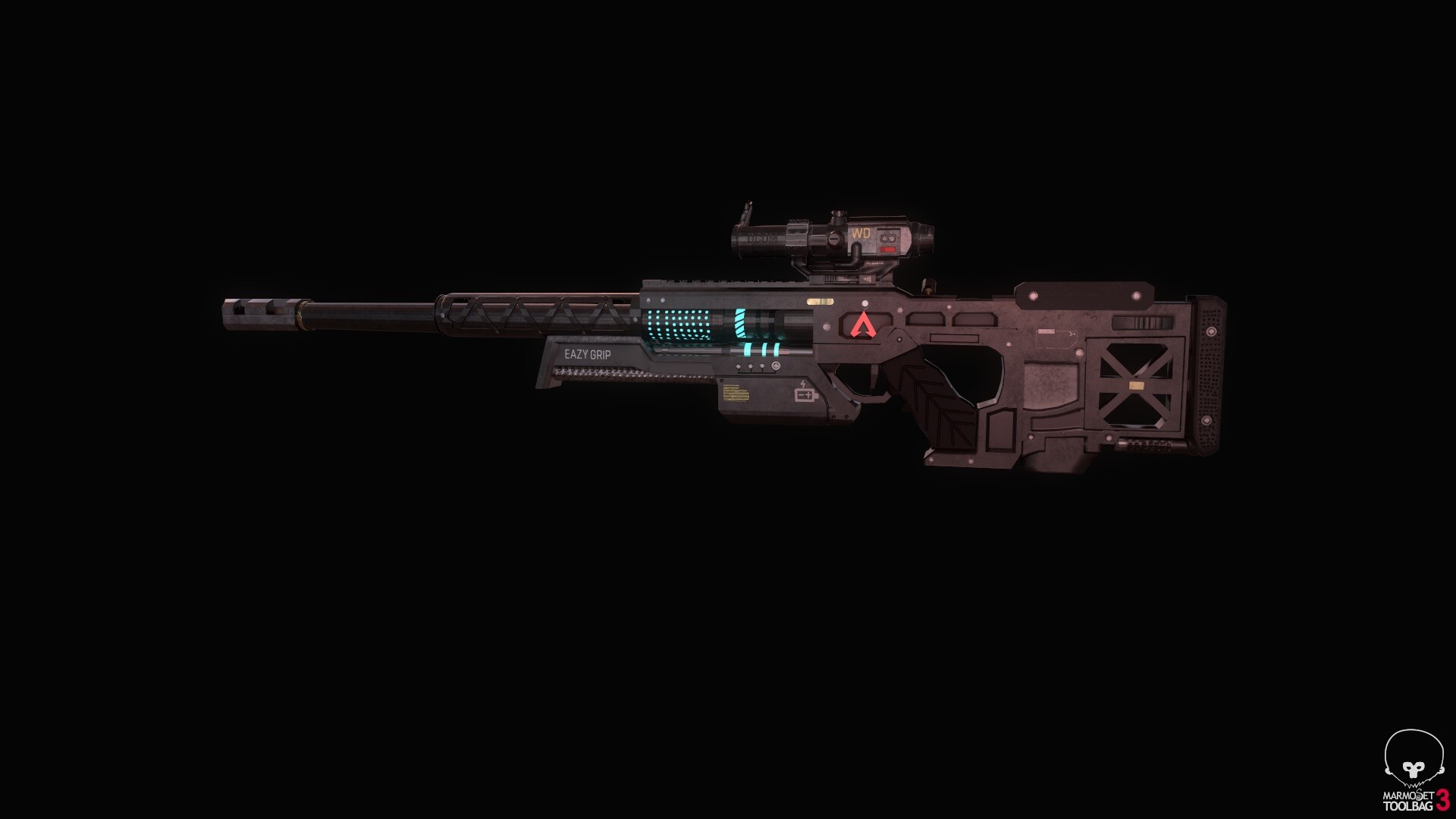 ArtStation - Sentinel sniper rifle - Apex Legends.