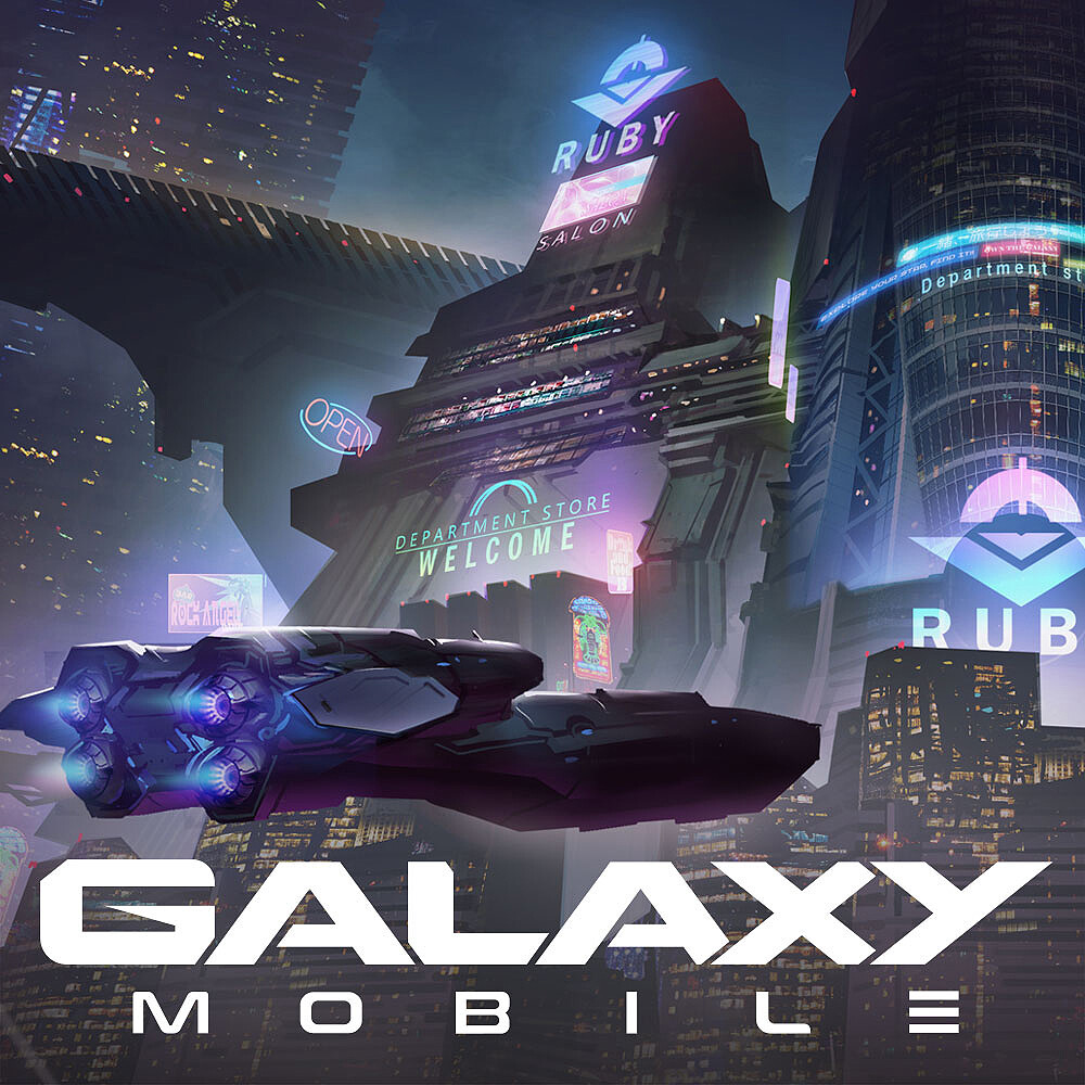 ArtStation - Galaxy Mobile - concept works 2