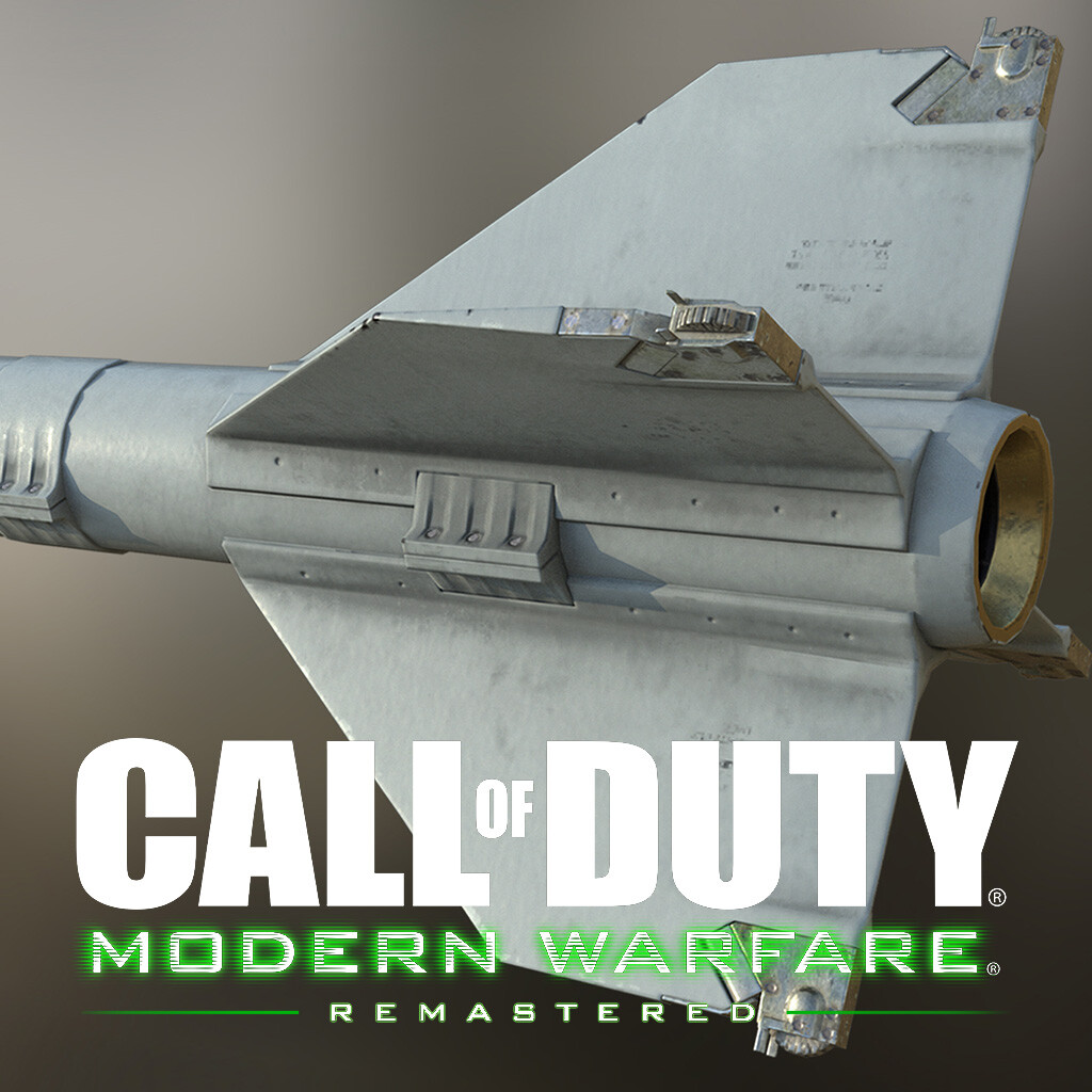 ArtStation - Call of Duty: Modern Warfare Remastered - Sidewinder Missile