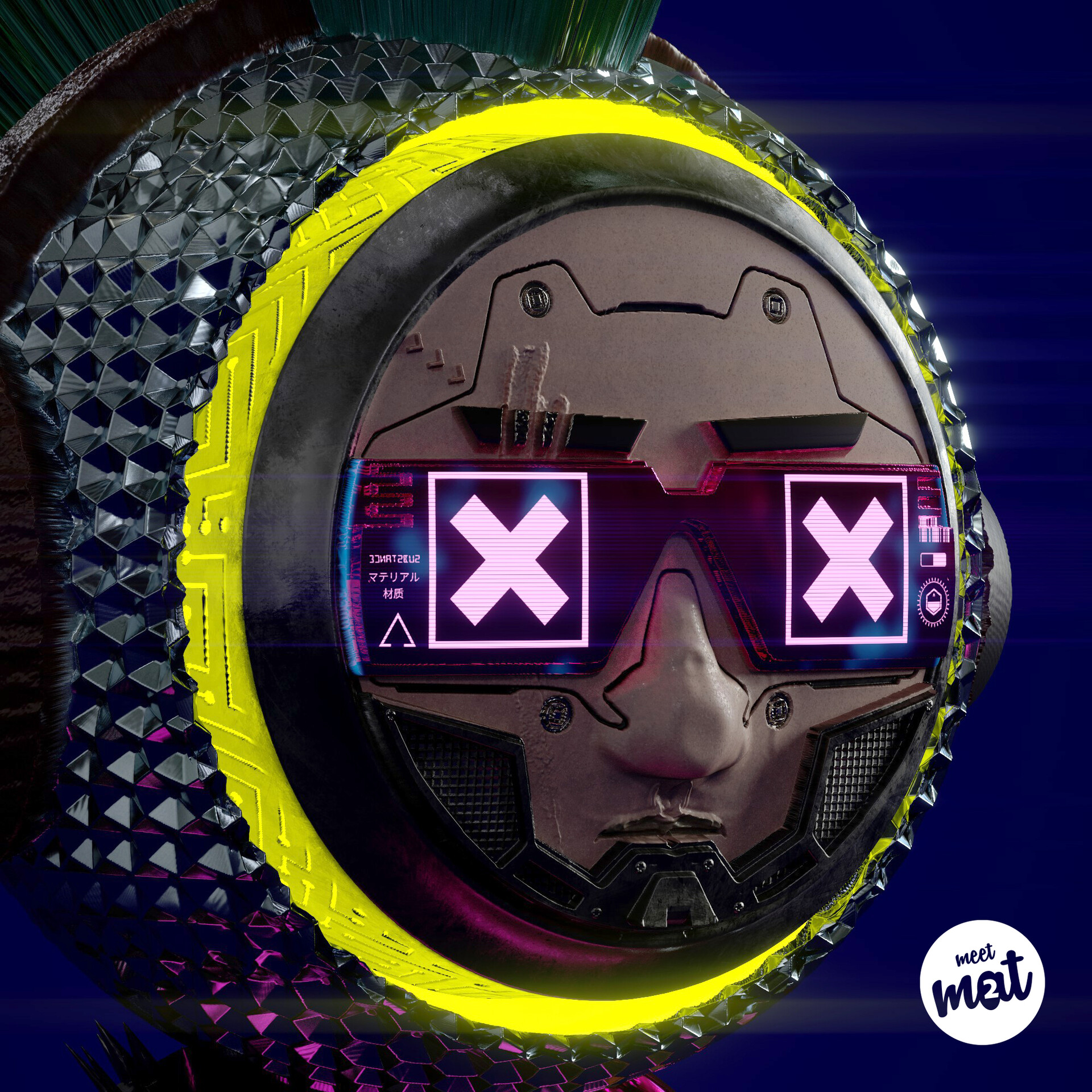 ArtStation - CyberMAT - Meet MAT 2