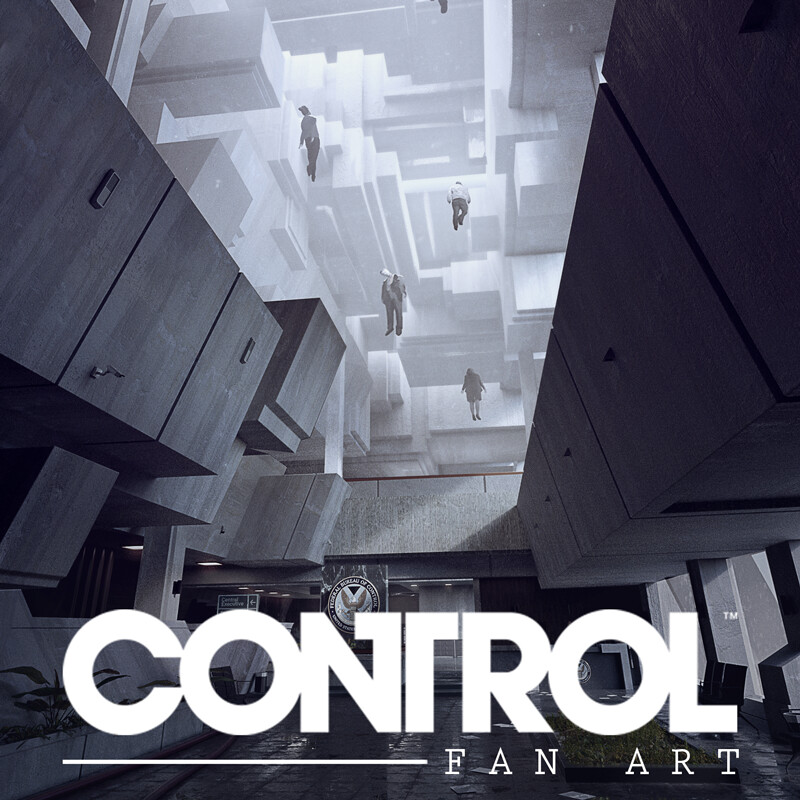 ArtStation - CONTROL Fan Art