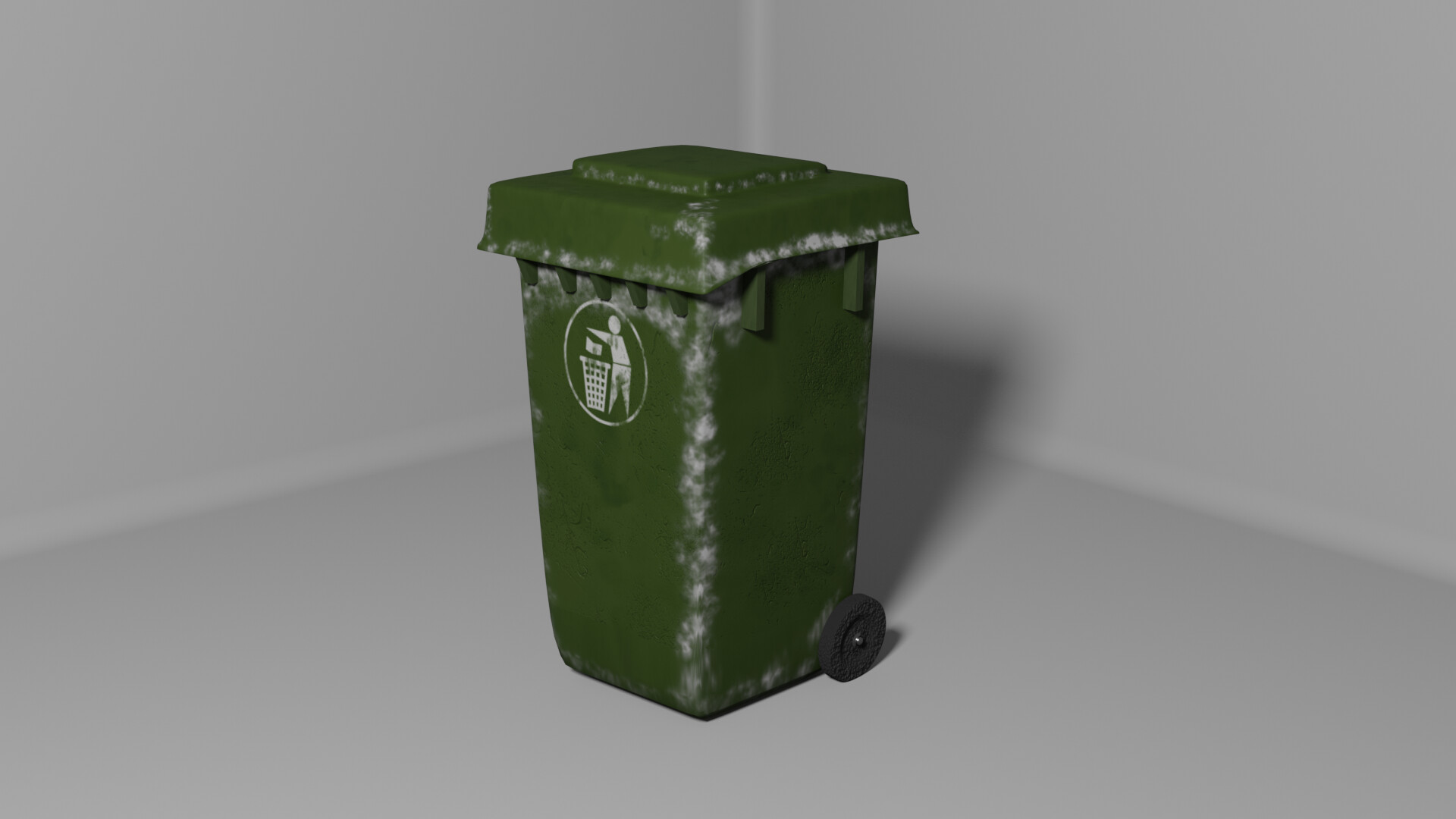 ArtStation - Street Plastic Dustbin (Animation Styled).