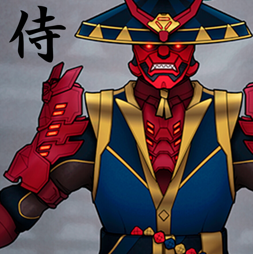 ArtStation - Sci-fi Samurai