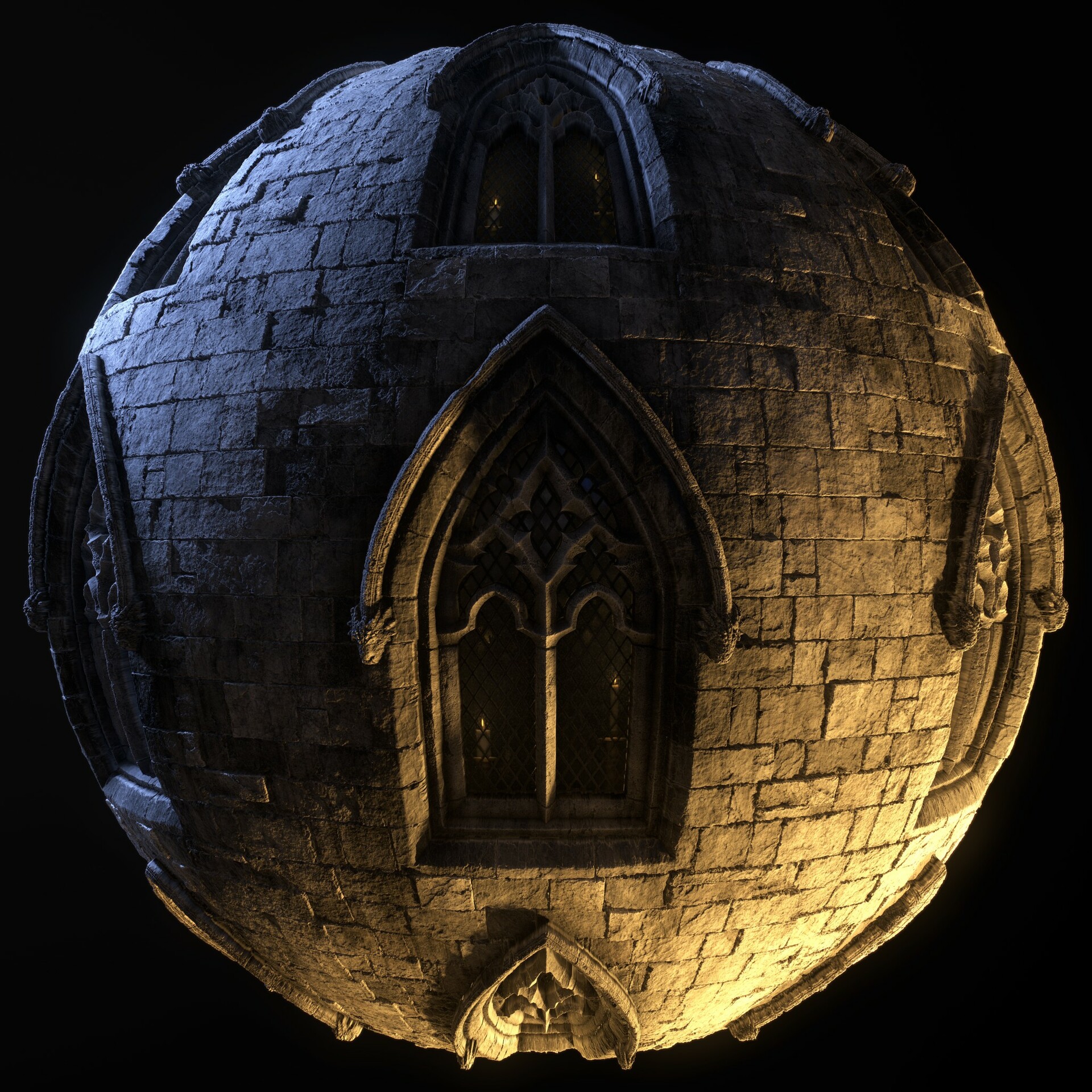 ArtStation - Substance Designer Gothic Window