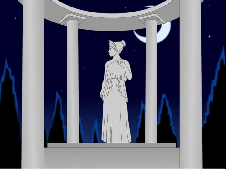 ArtStation - Dancing statue