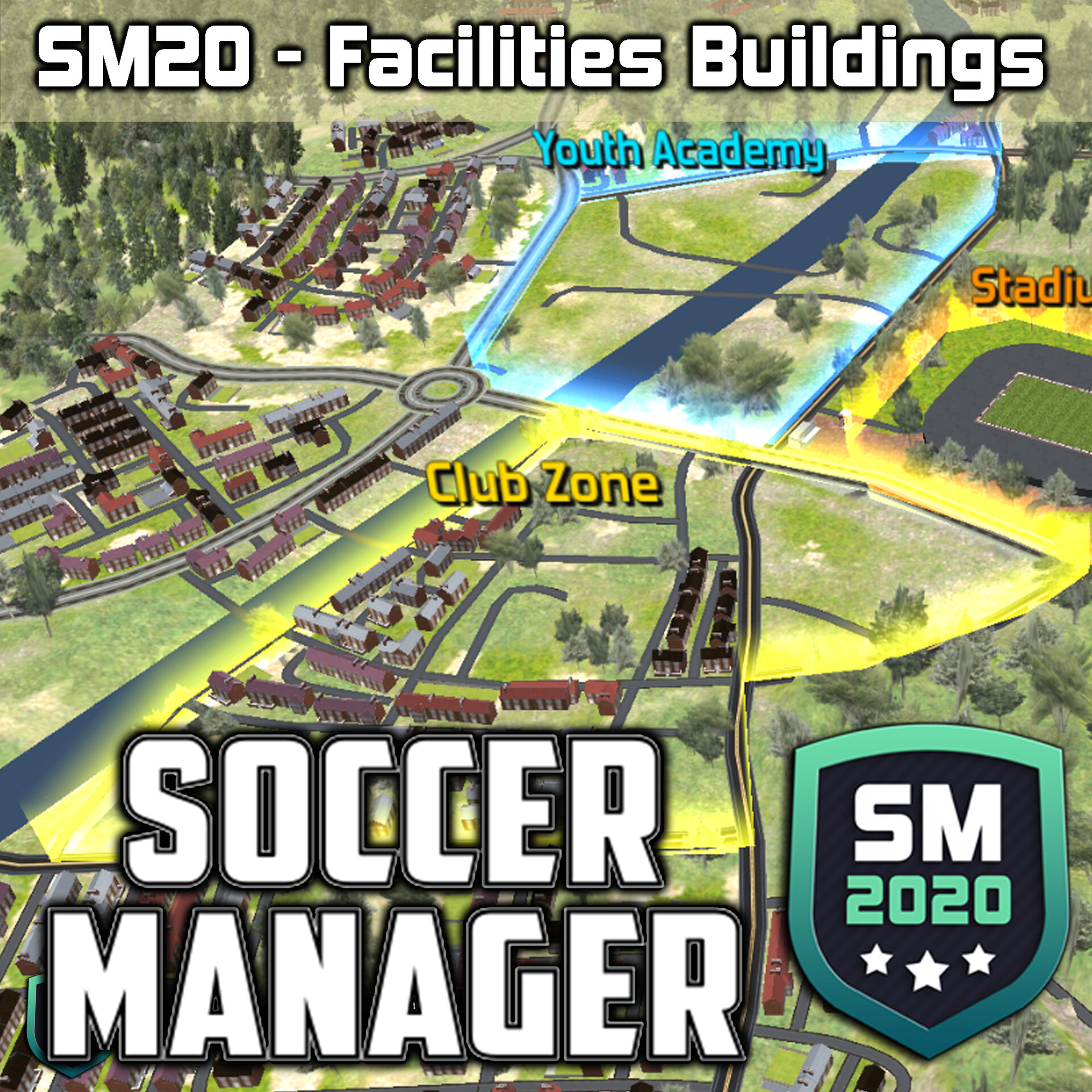 ArtStation - SM20 - Facilities Buildings
