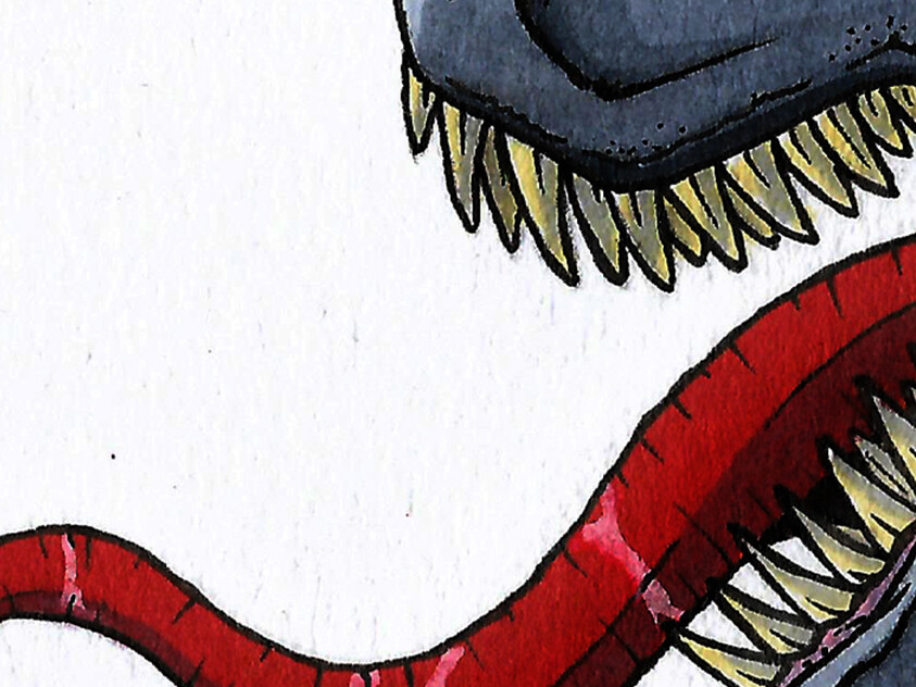 ArtStation - G-sus Art Venomsaurus Art print