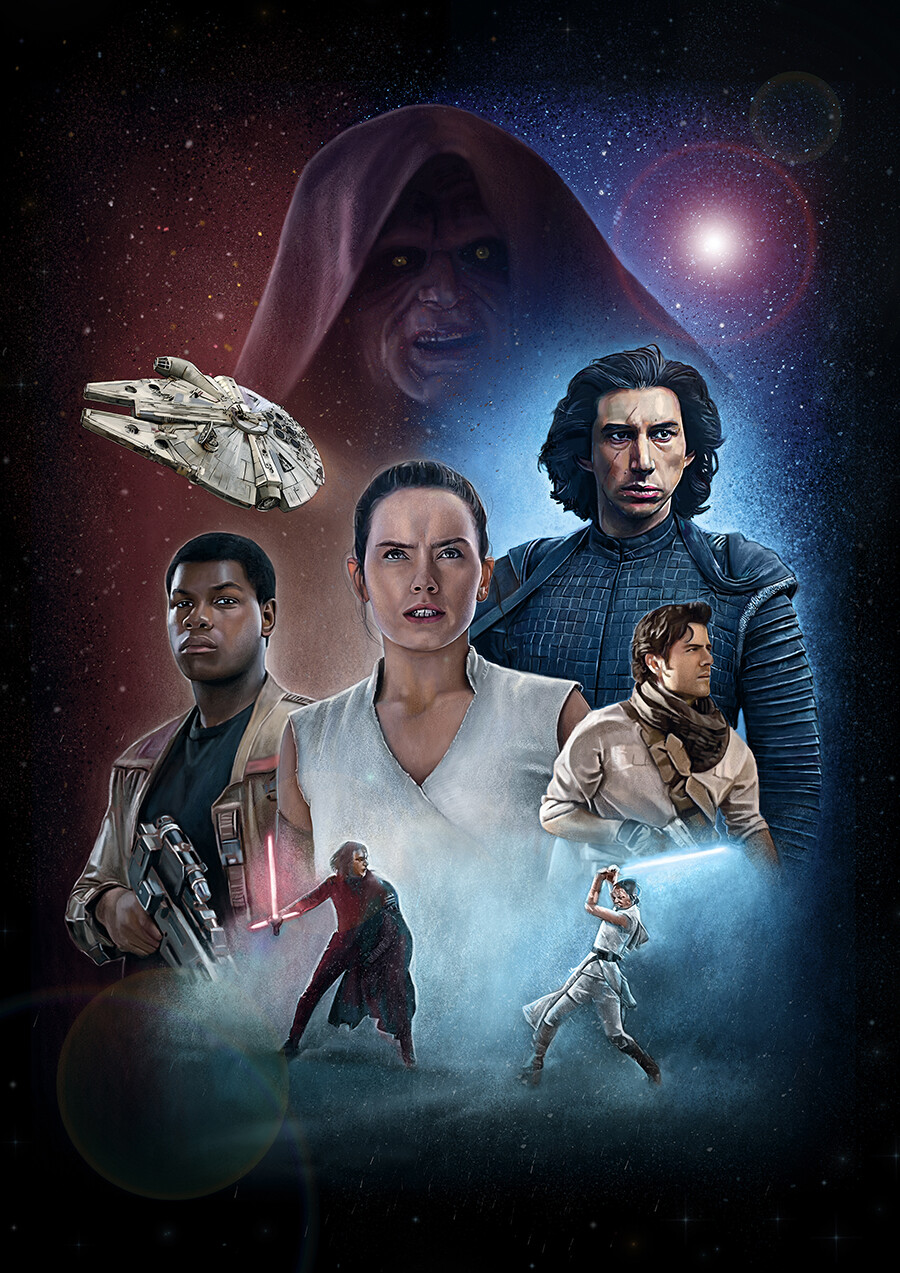 ArtStation - Couver Book Pulp&Cult, Star Wars