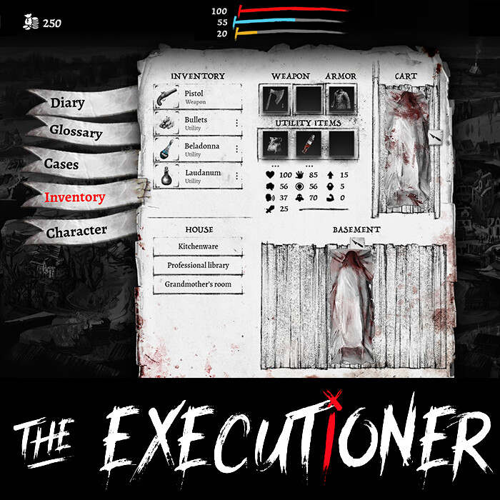ArtStation - UI design "The Executioner"