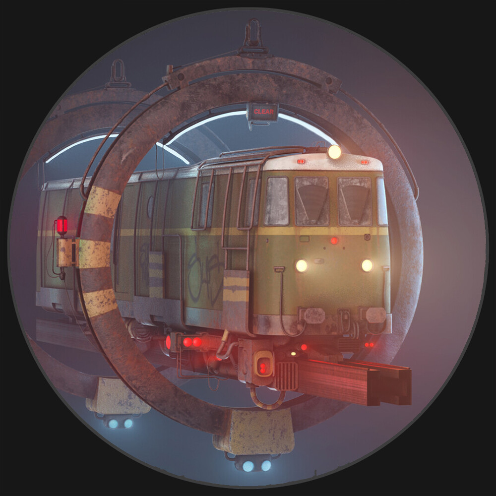 ArtStation - Sci Fi train