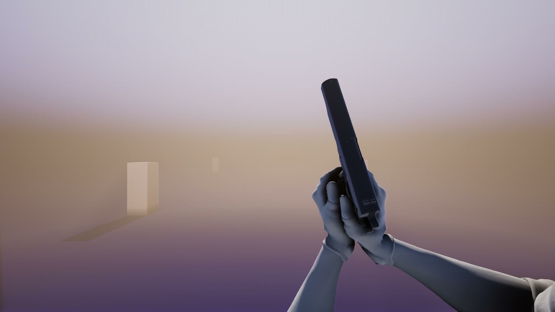 ArtStation - First person - Pistol Draw and run animation