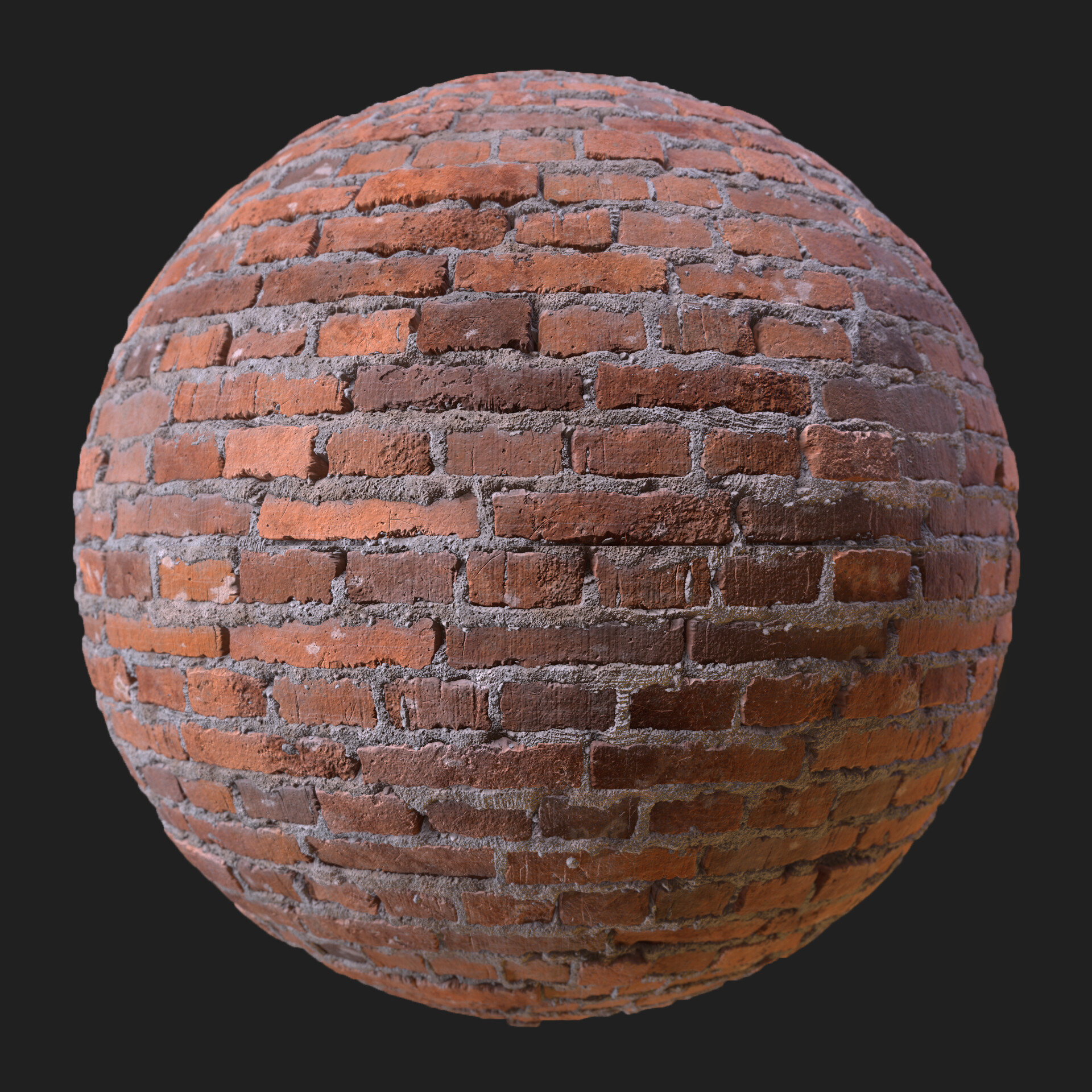 ArtStation - Old Brick Wall - Substance Designer