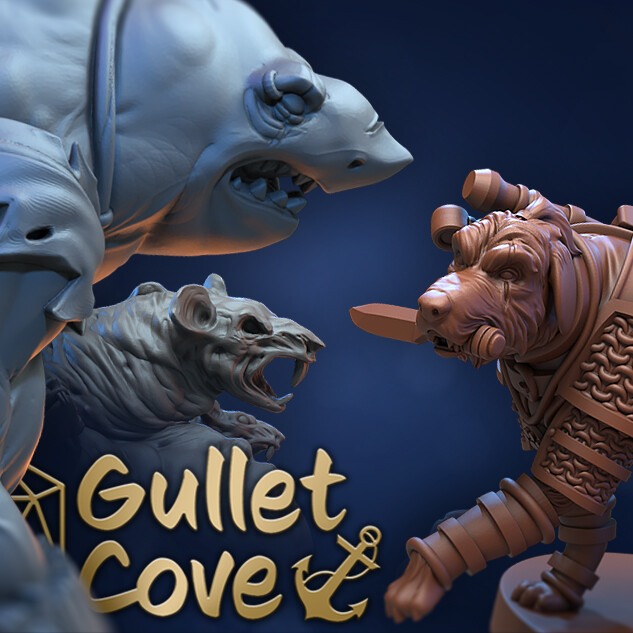 ArtStation - Gullet Cove: Tooth and Paw