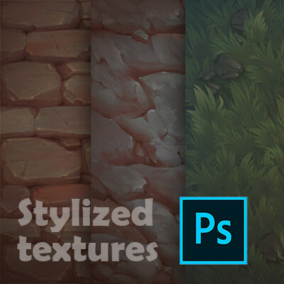 ArtStation - Hand painted textures 01