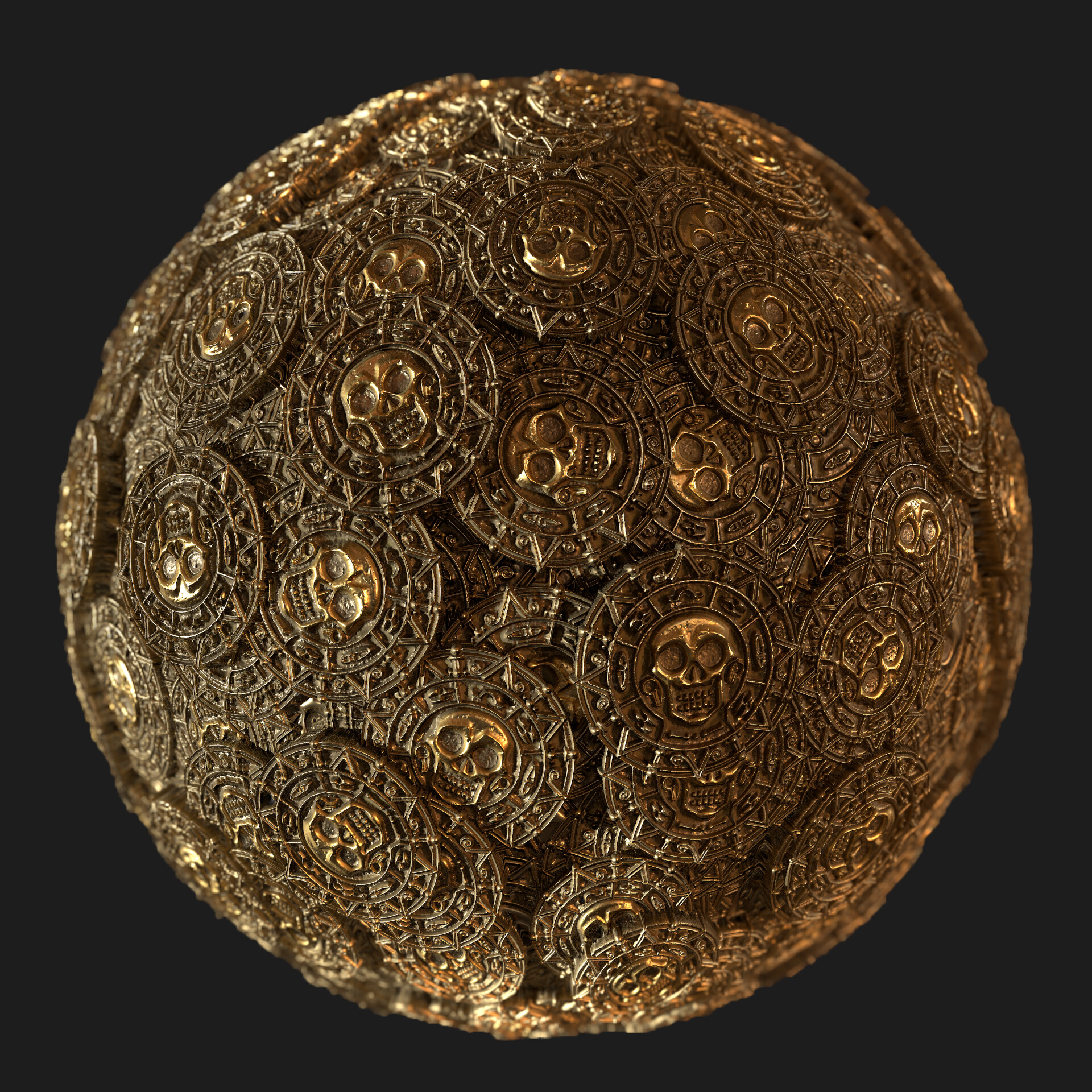 ArtStation - Aztec Gold - Substance Designer