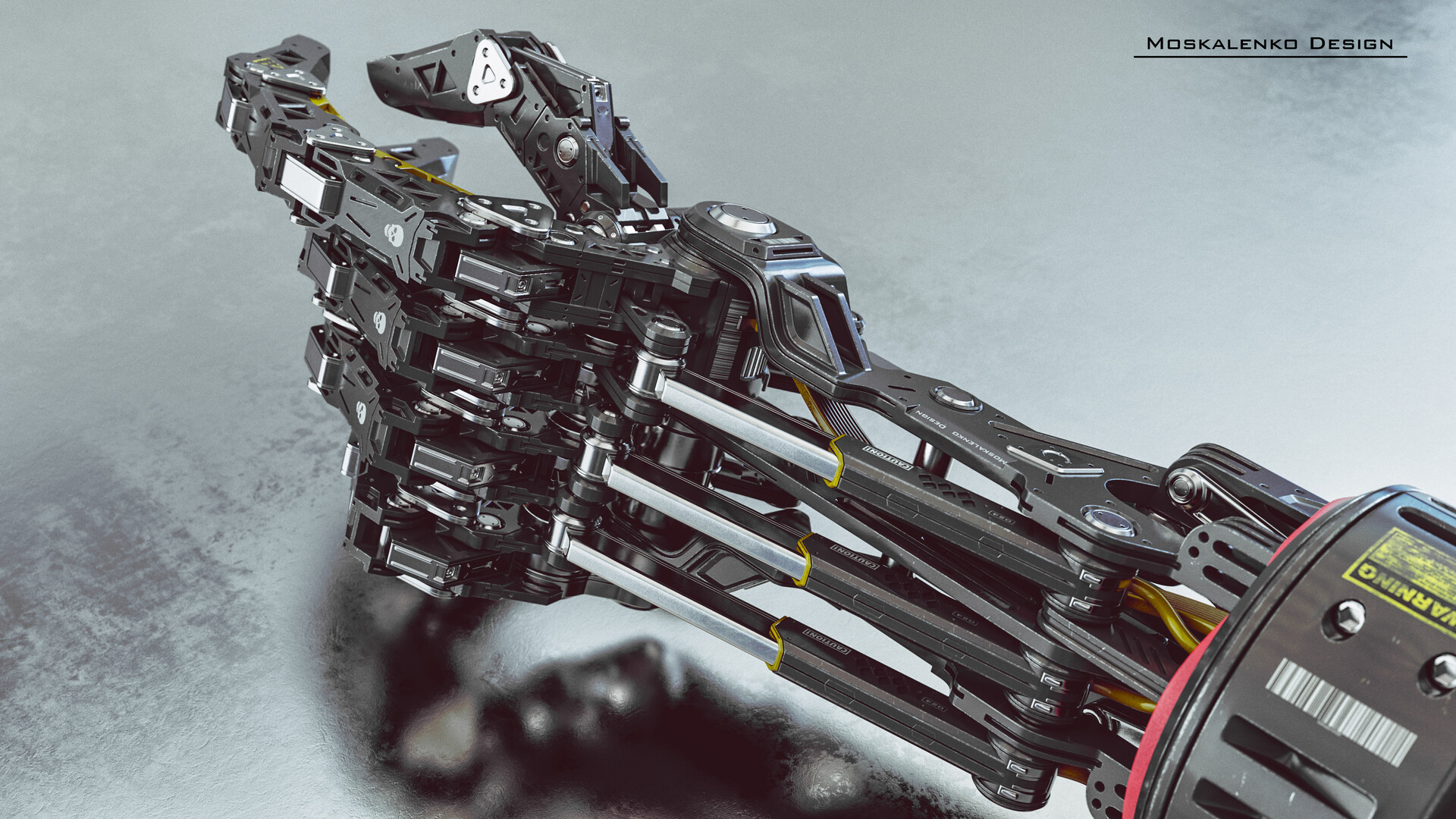 ArtStation - Mechanical hand