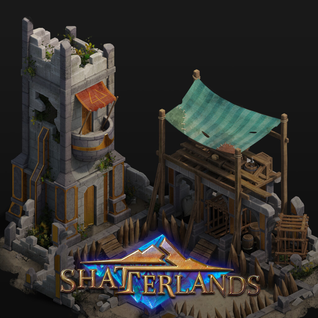 ArtStation - Points of Interest | Arena & Forgotten Ruins