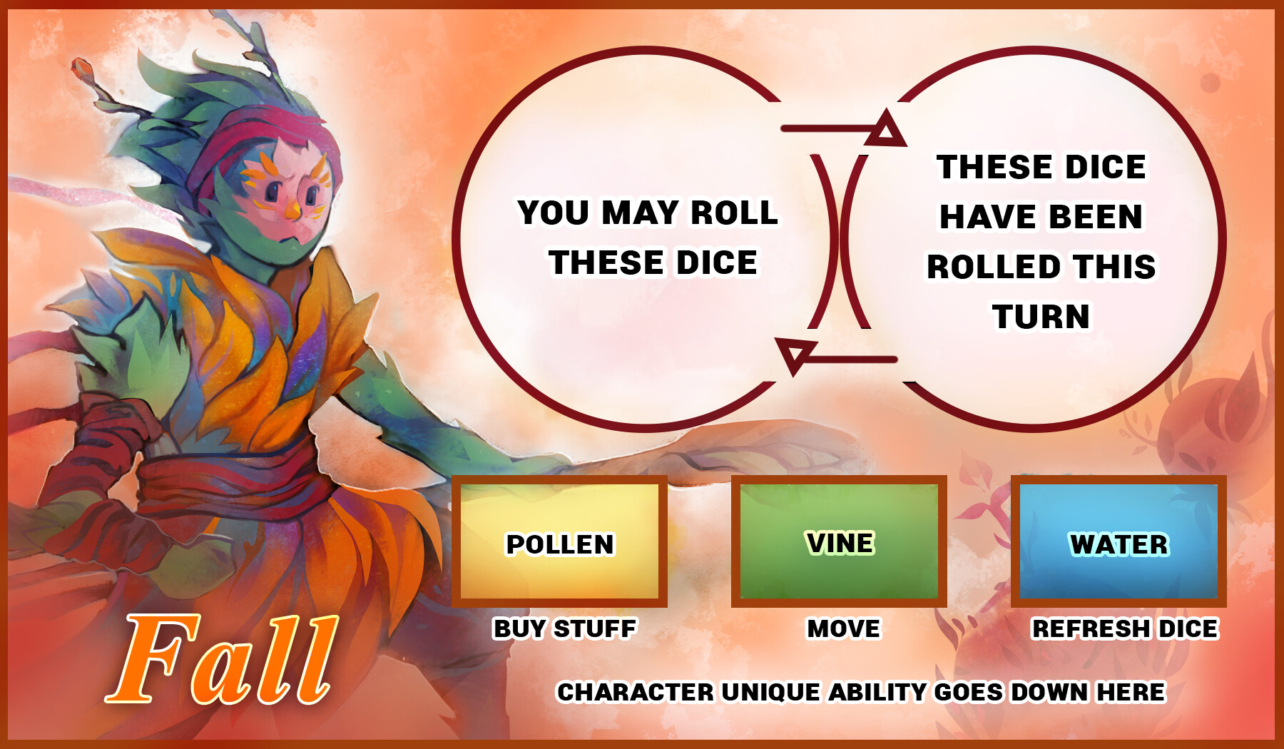 ArtStation - Fall - Florafiora character art