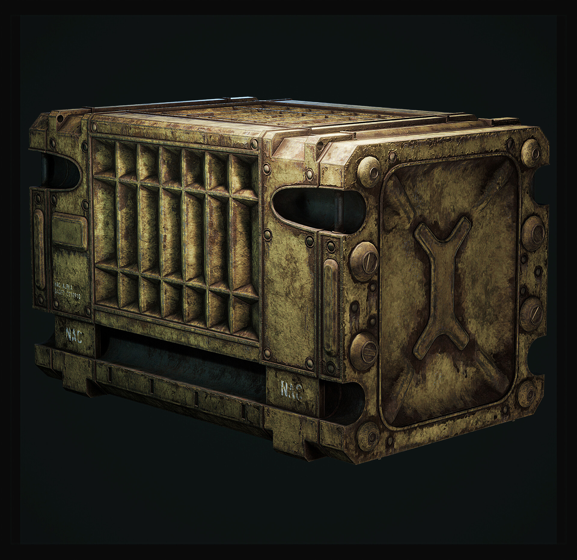 ArtStation - Fallout: 3/New Vegas UE4 - Shipping Crate