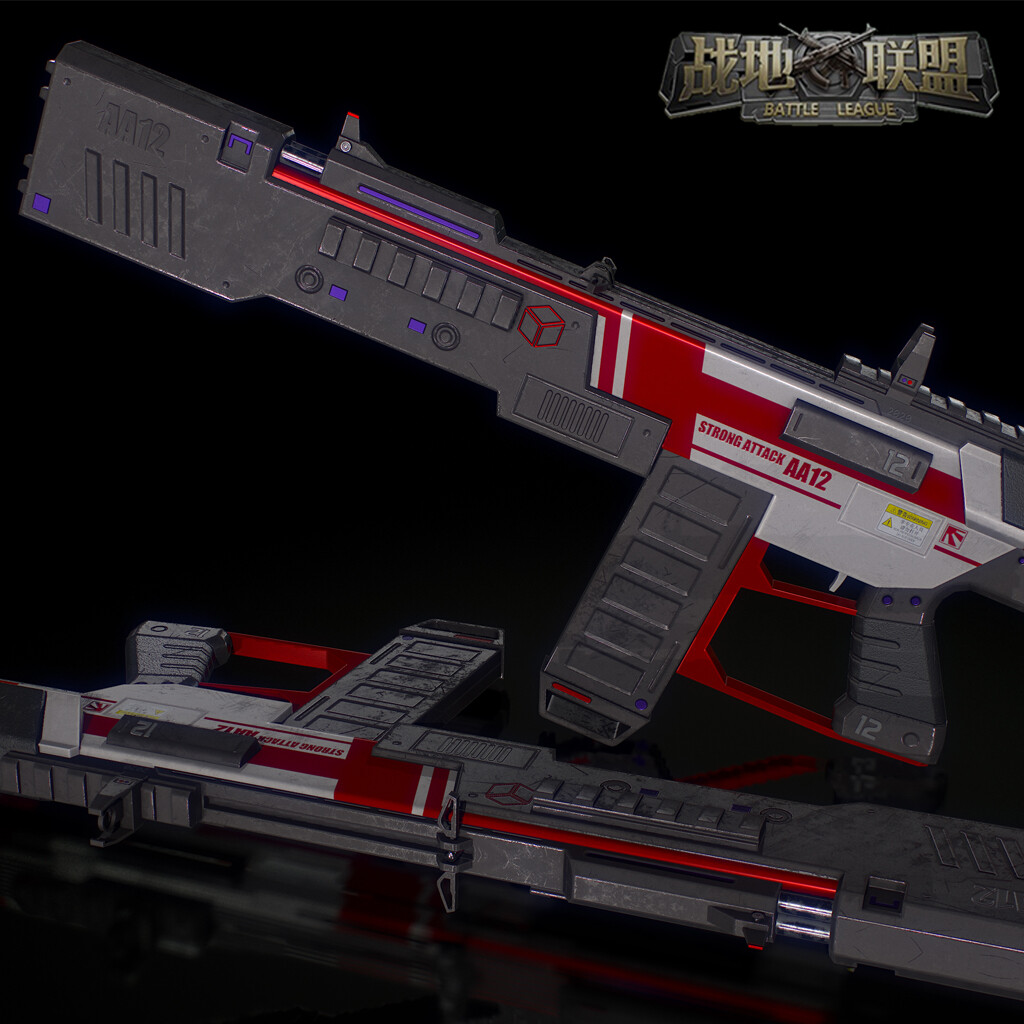 ArtStation - AA12强袭