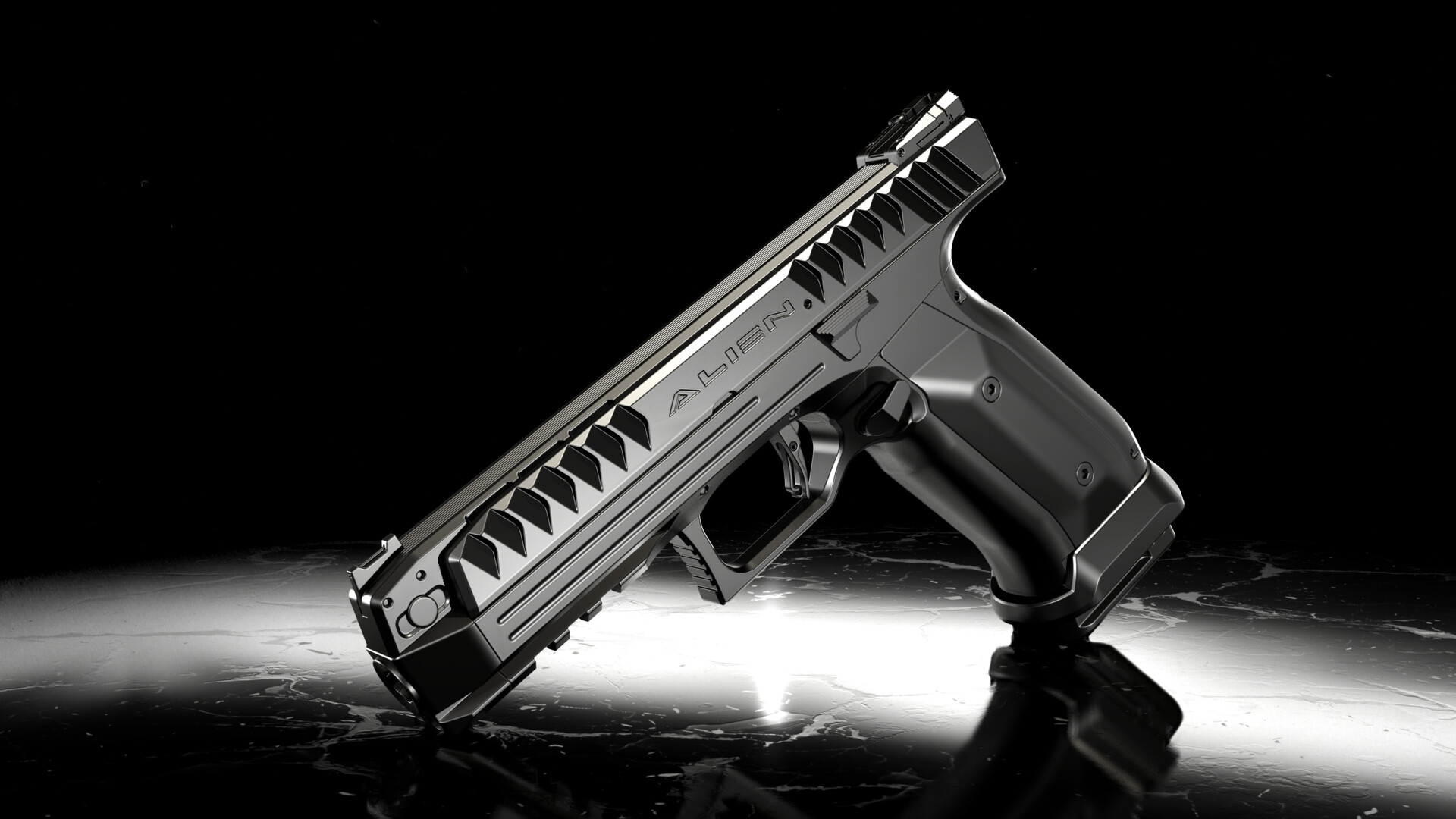 ArtStation - Laugo Alien High Poly