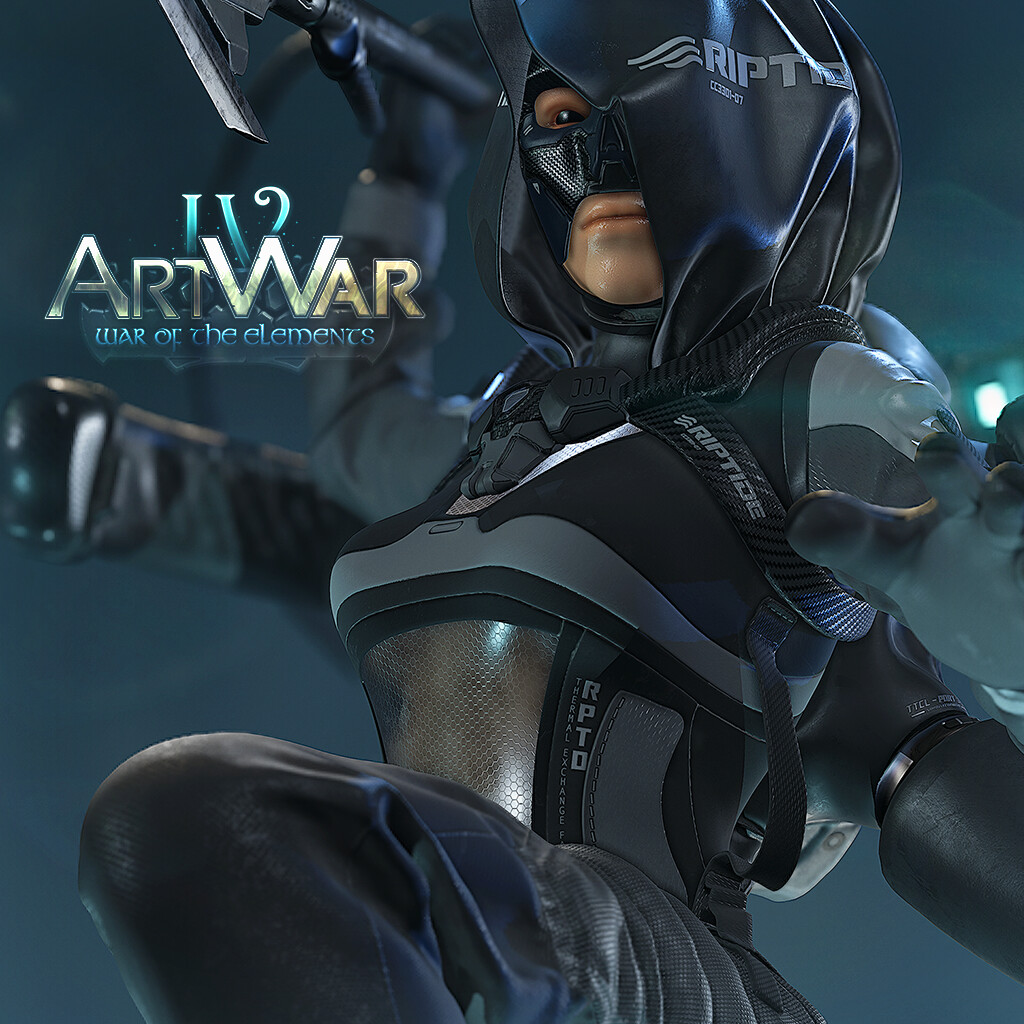 ArtStation - Riptide - Art War 4 challenge