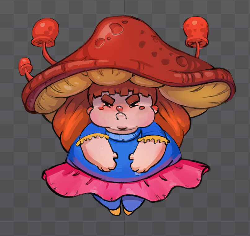 ArtStation - Fat Witch Spine2d