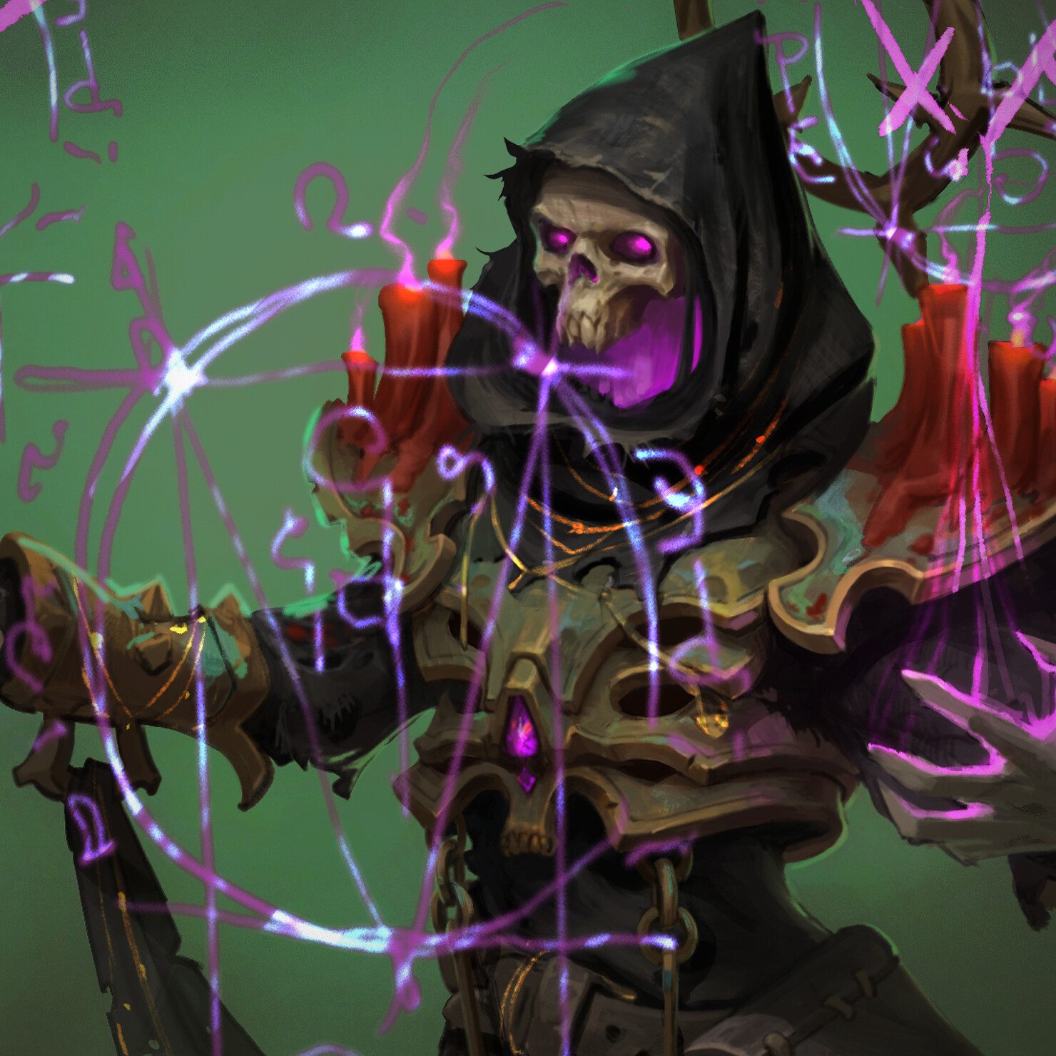 ArtStation - Undead mage