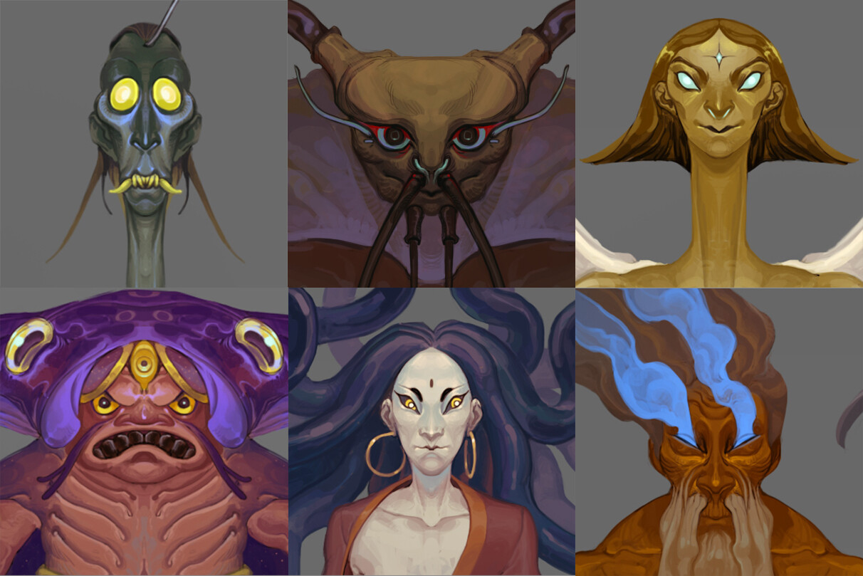 ArtStation - Water Gods