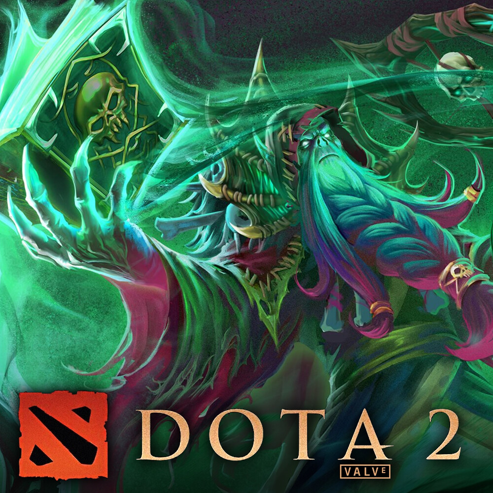 ArtStation - Dota2 Necrophos - Master Necromancer