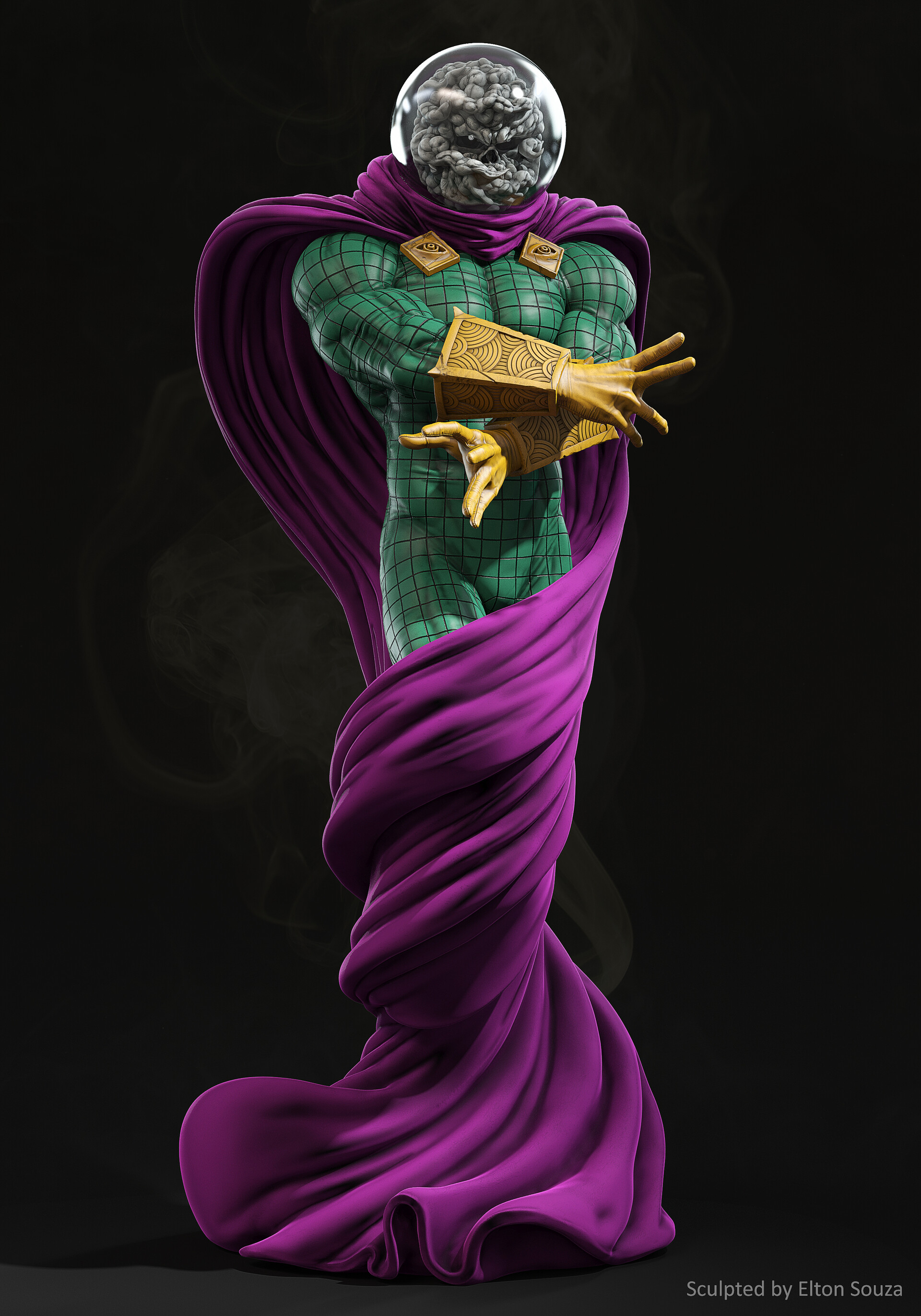 ArtStation - Mysterio - Fan Art for 3D Print
