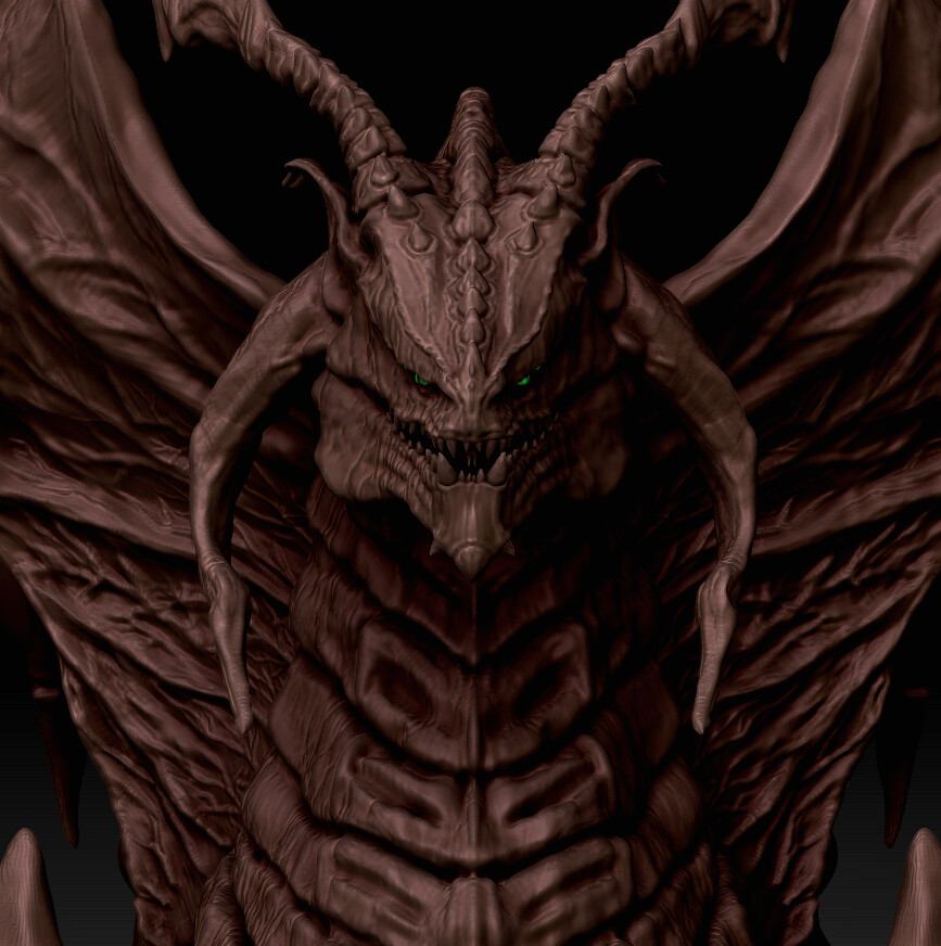 ArtStation - Hell Dragon