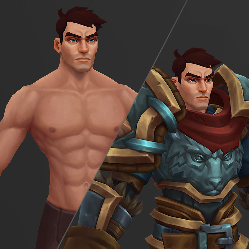 ArtStation - Stylized male character