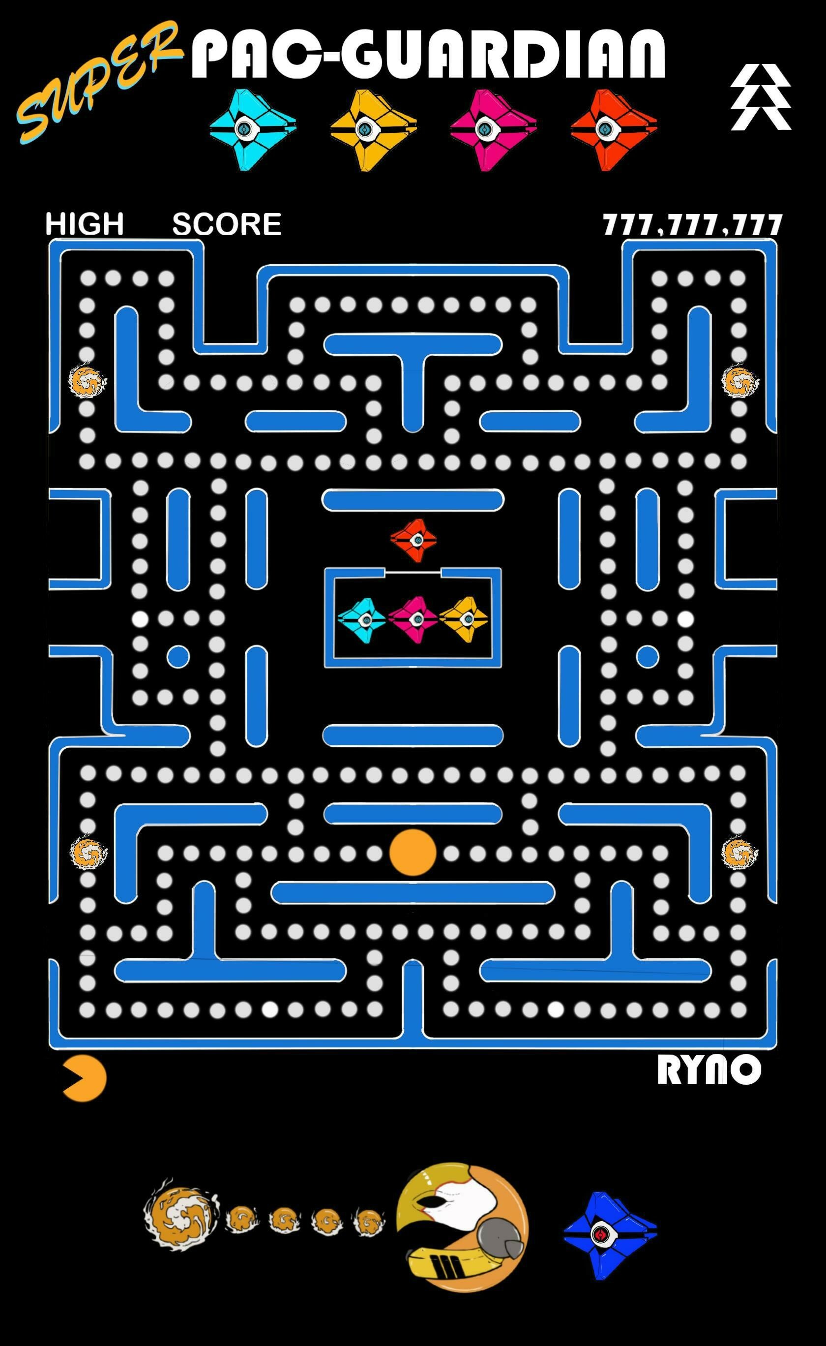 ArtStation - SUPER PAC-GUARDIAN