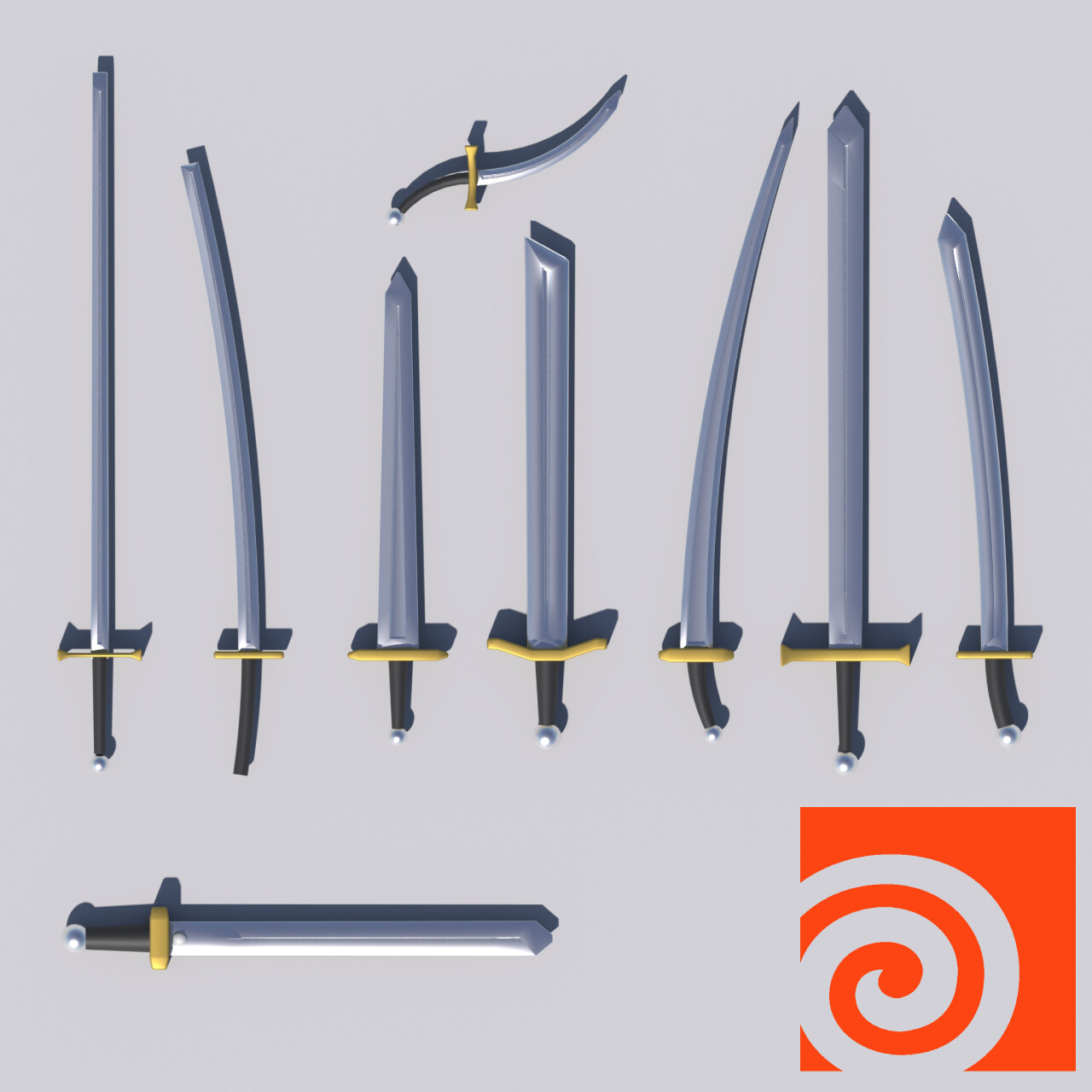 ArtStation - Procedural Sword