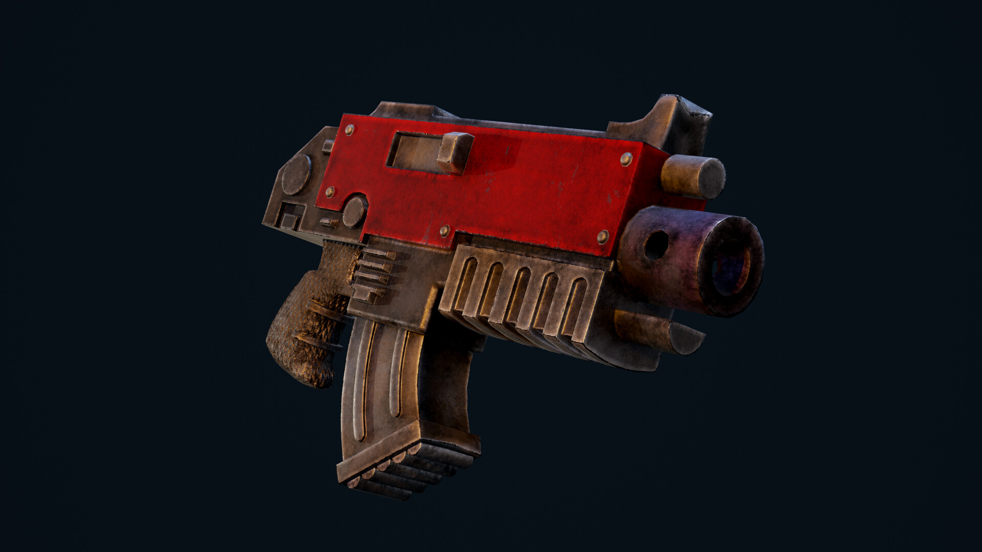 ArtStation - Warhammer 40K Space Marine Bolter