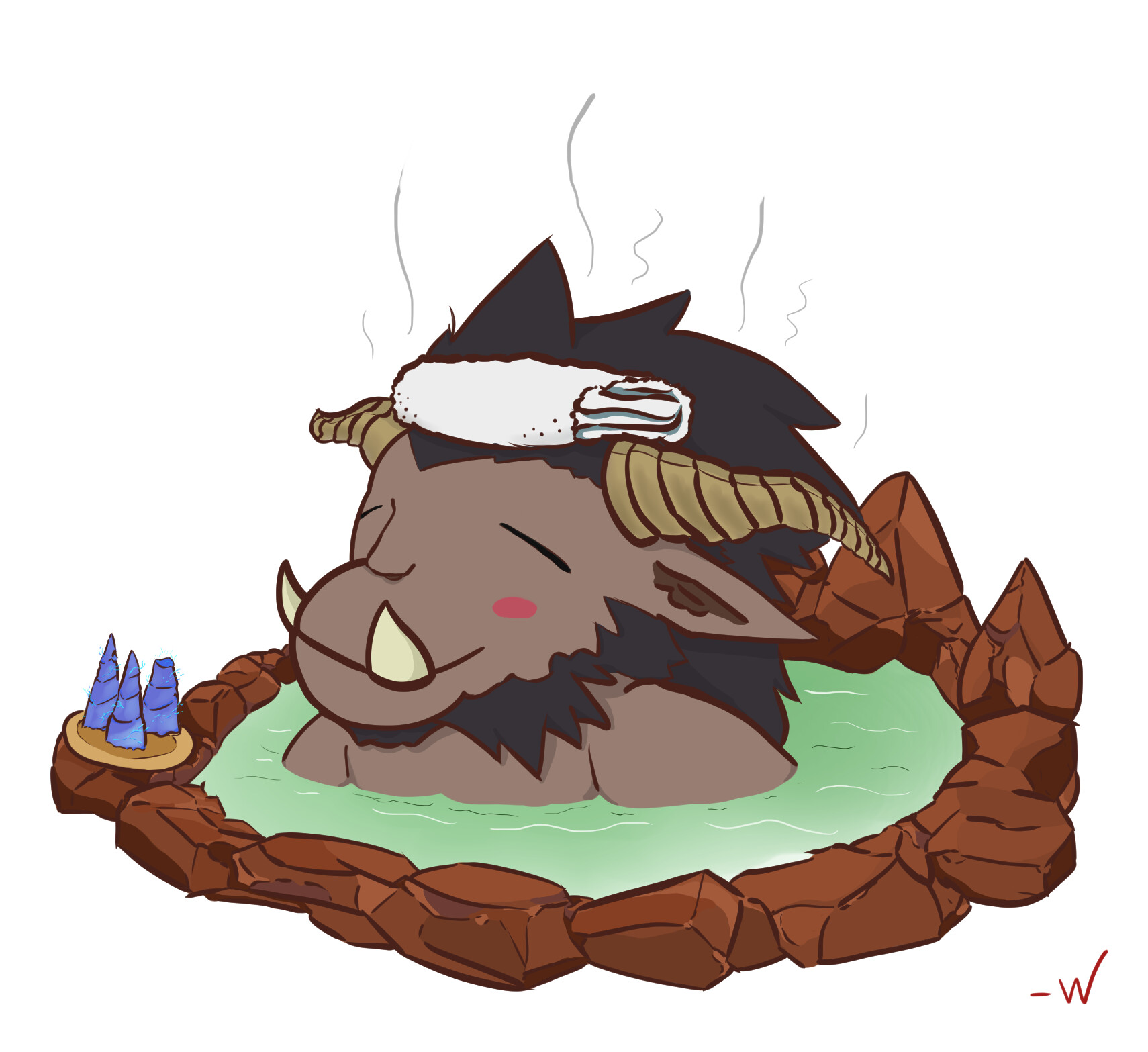 ArtStation - Rajang Takes A Break