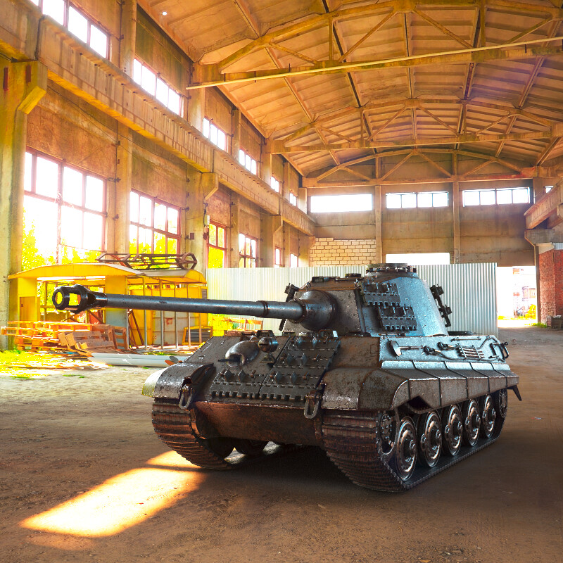 ArtStation - Tiger II Tank
