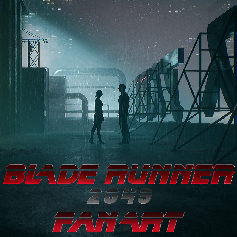 ArtStation - Rain - Blade Runner 2049