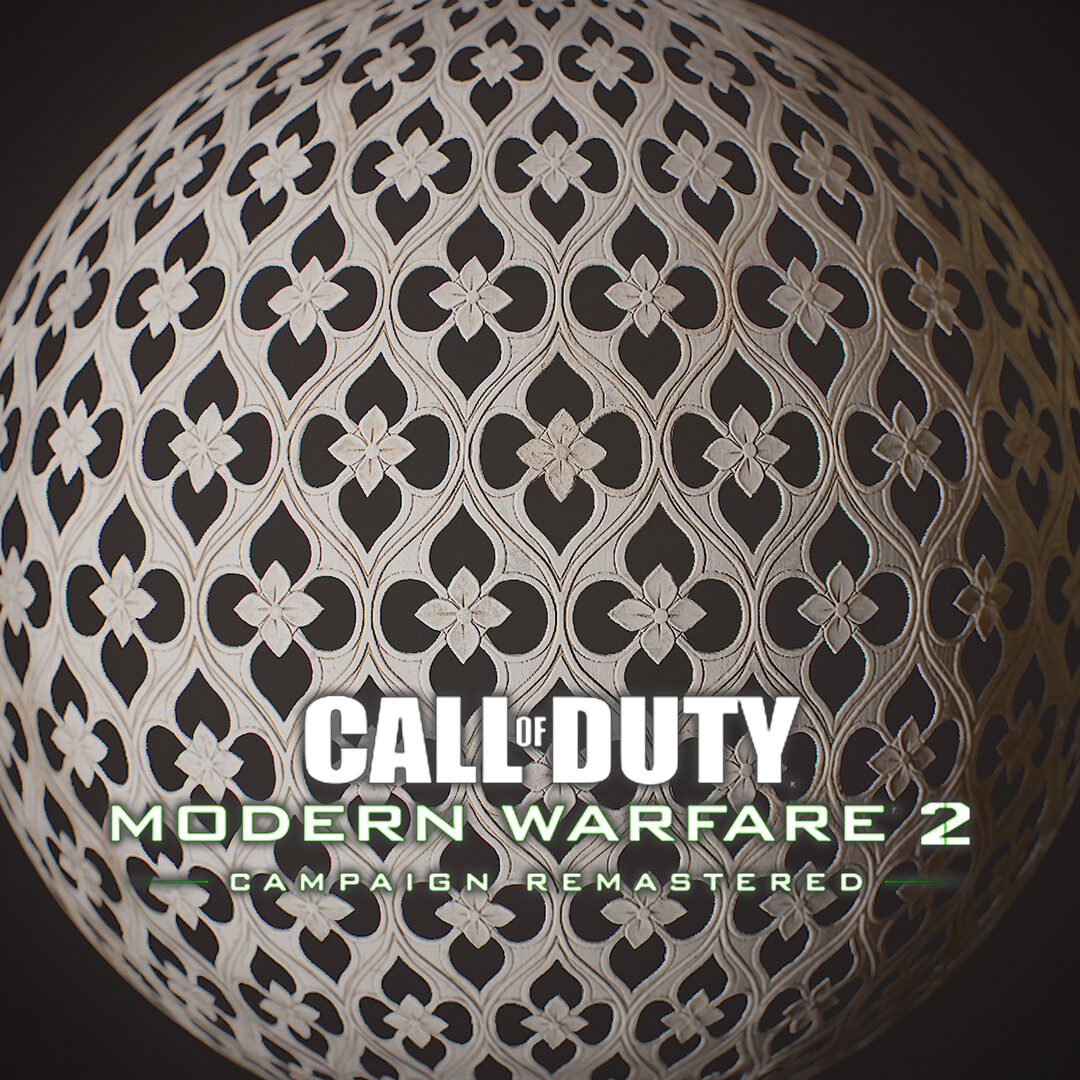 ArtStation - Call of duty: Modern Warfare 2 Campaign Remaster - floral ...