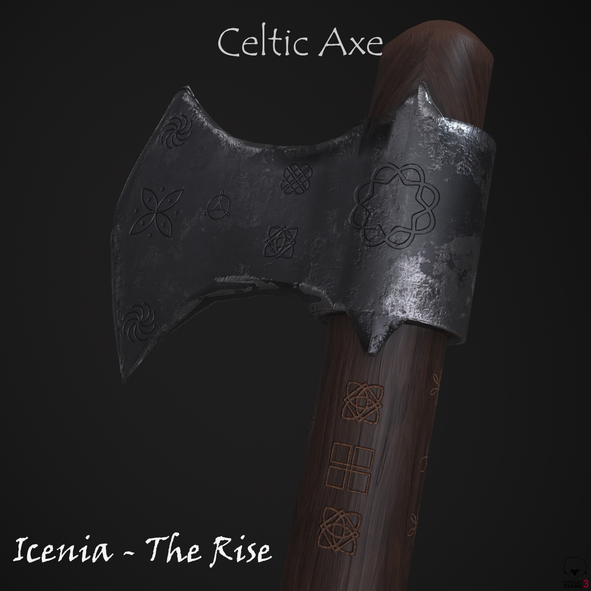 ArtStation - Celtic Axe