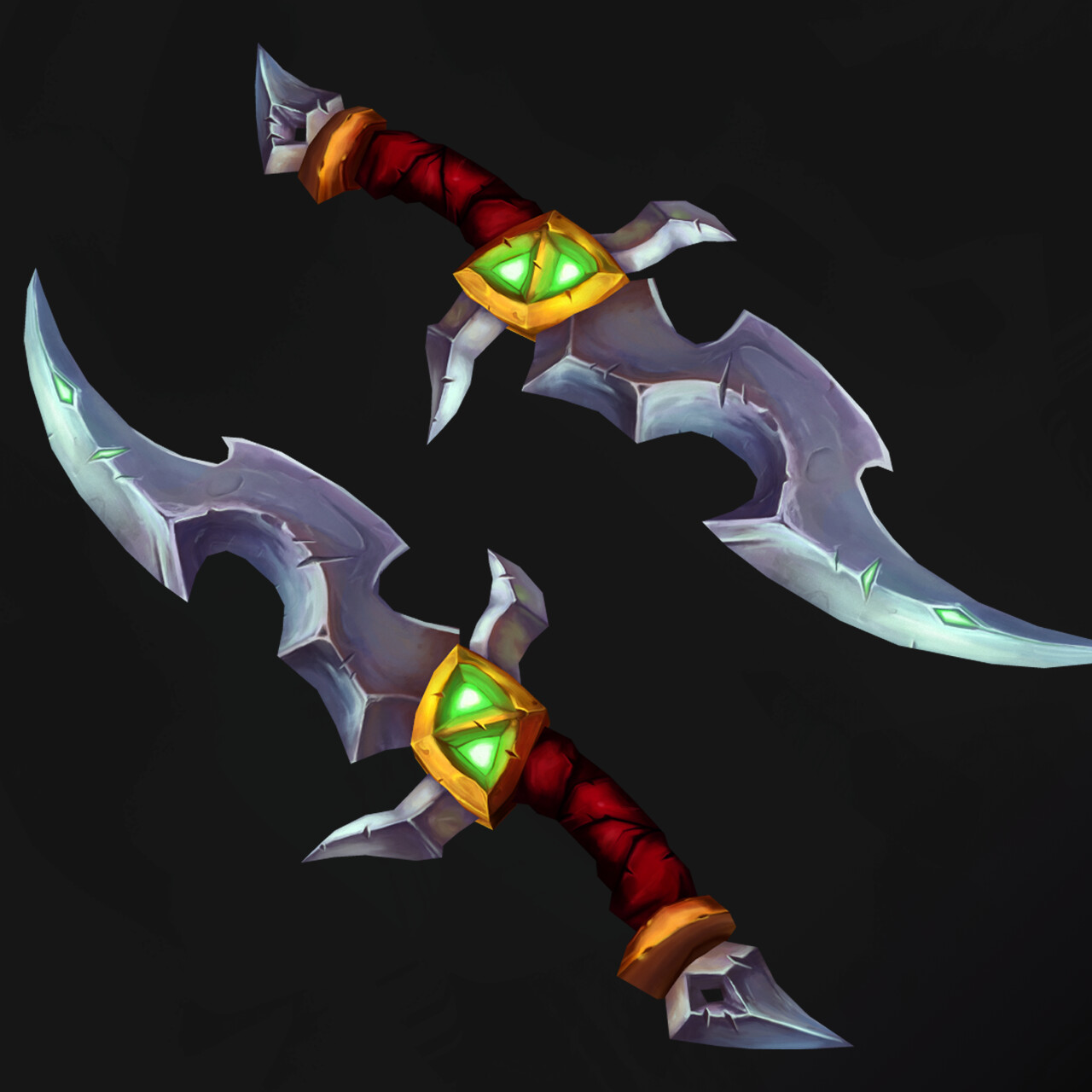 ArtStation - Hand Painted Dagger