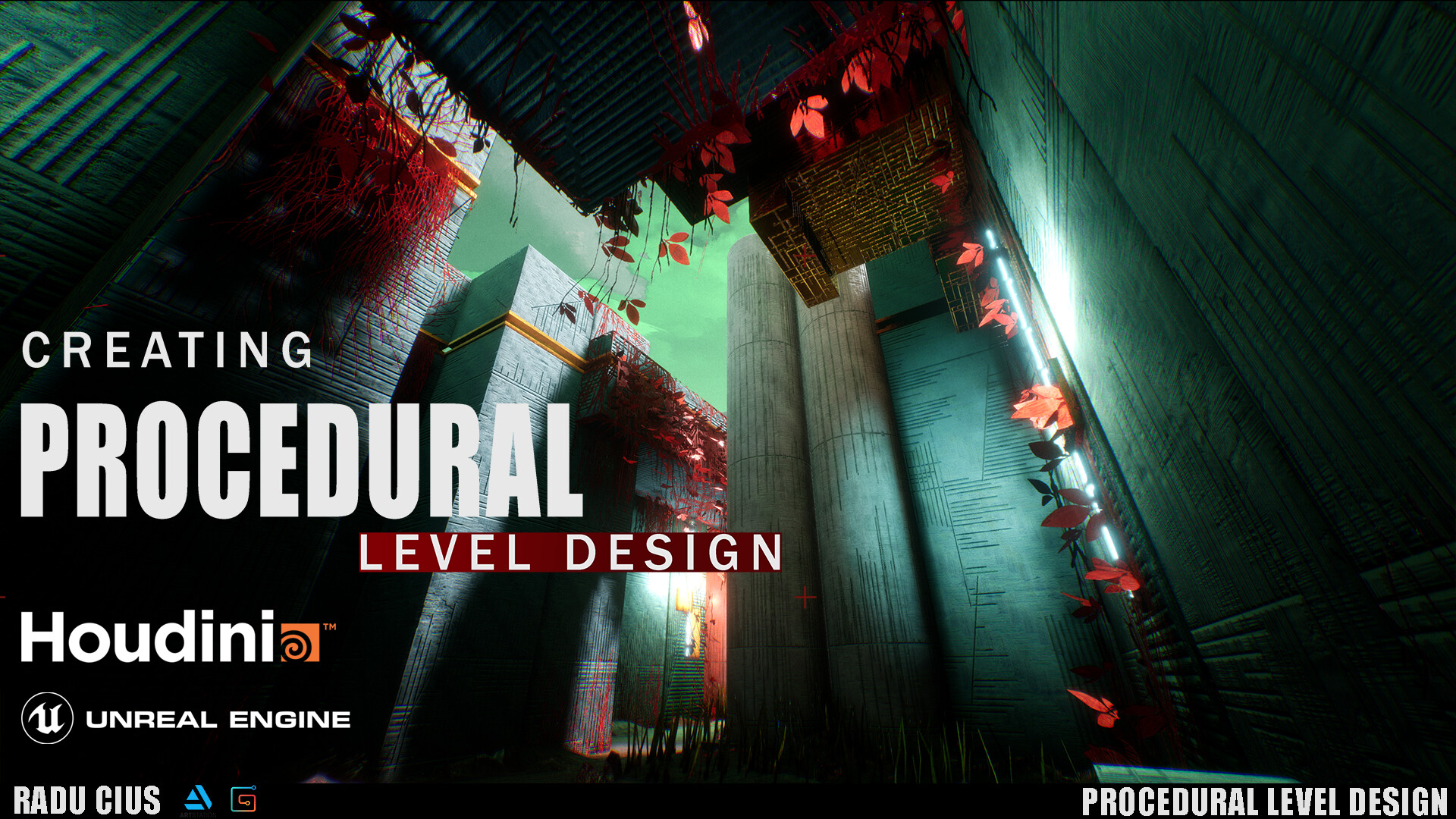 ArtStation - Houdini Tutorial Procedural Level Design in Unreal Engine 4