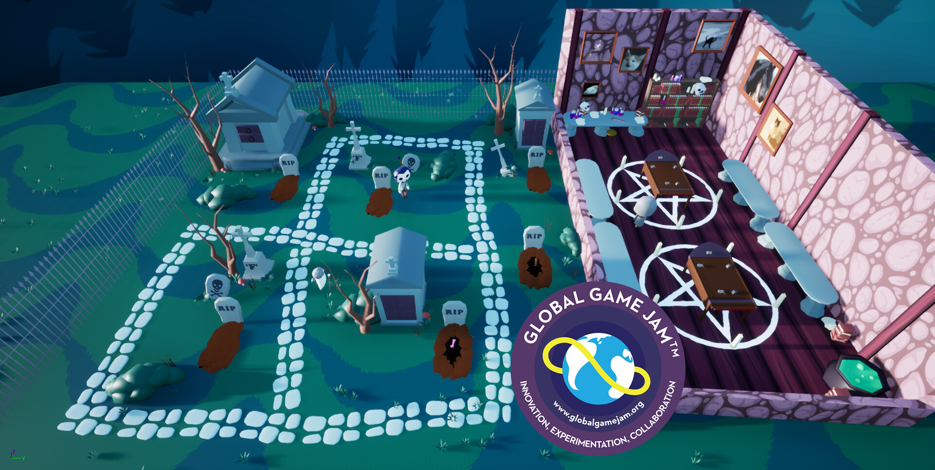 ArtStation - GGJ 2020: Dug-Up!