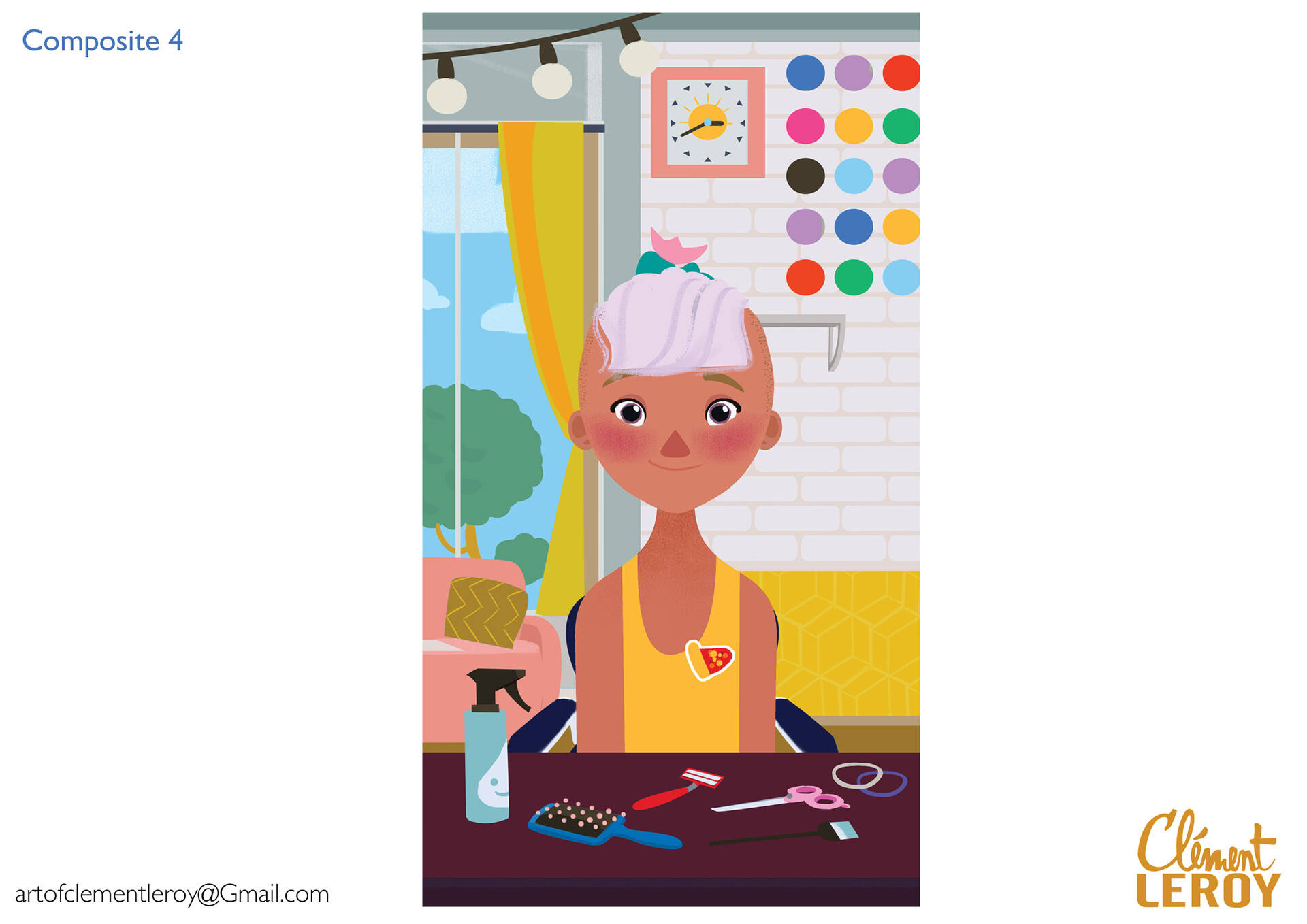 ArtStation - Proposition for Hair Salon App